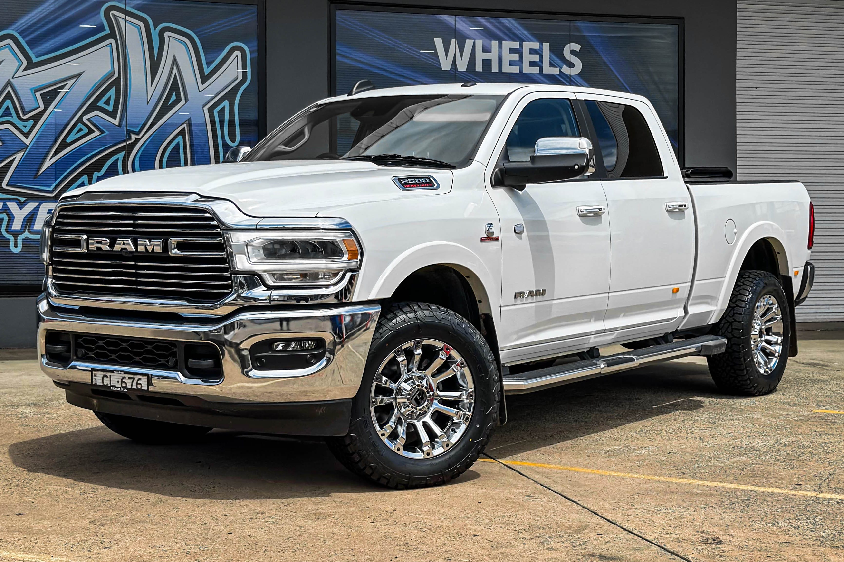 ram 2500 hussla gav chrome wheel #18469