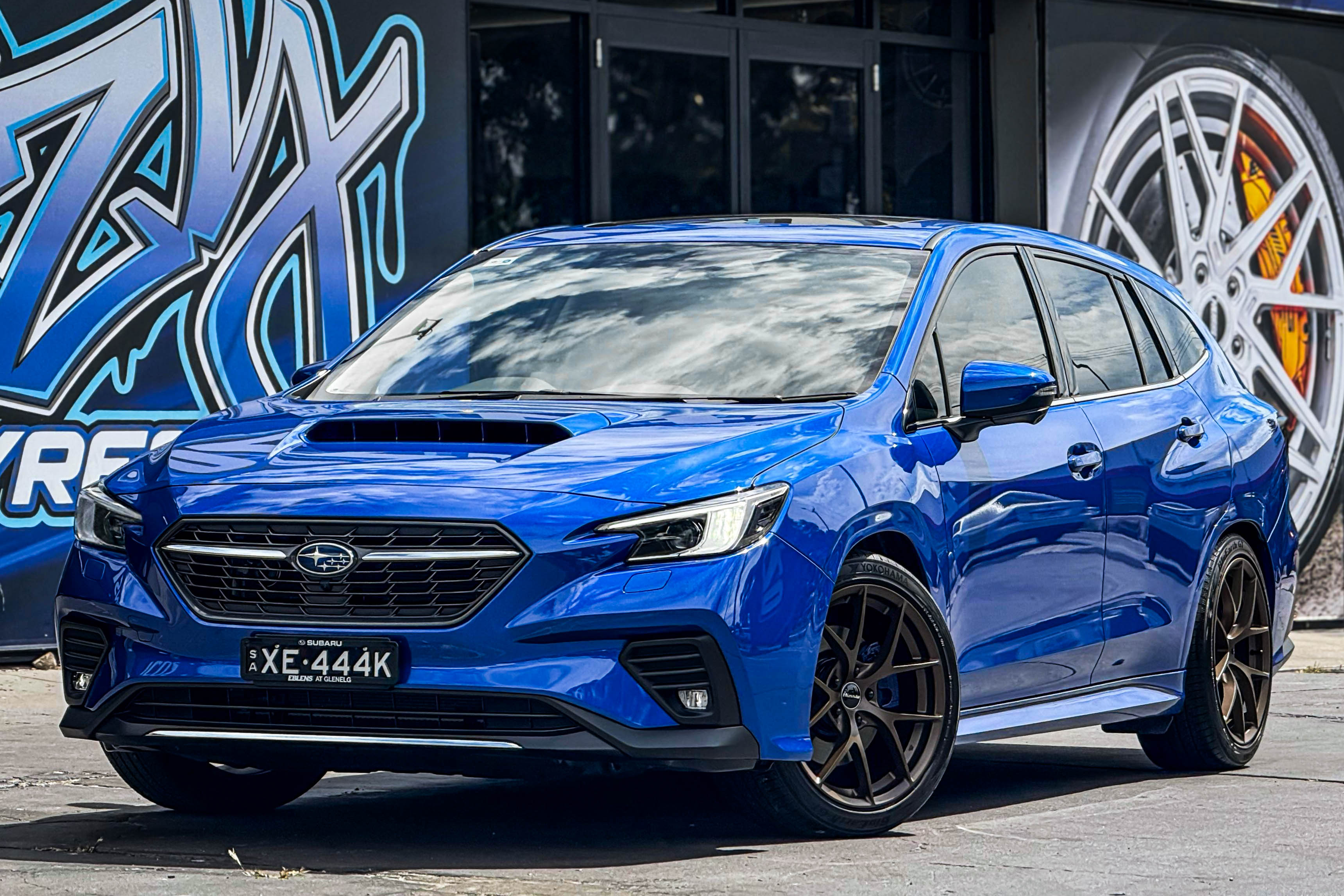 SUBARU LEVORG HUSSLA FORGED B5 MATTE BRONZE Wheel #18536