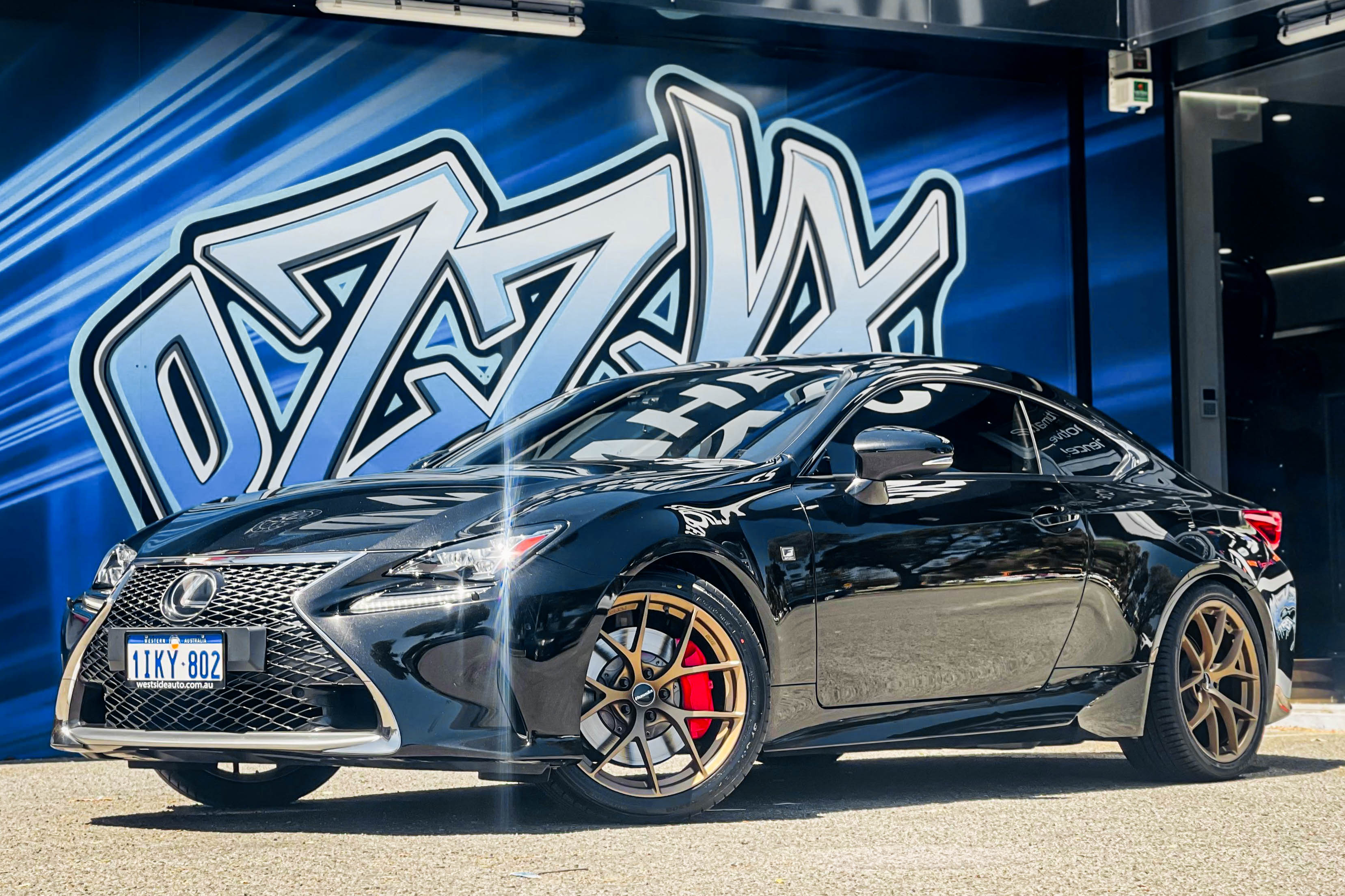 LEXUS RC HUSSLA FORGED B5 MATTE BRONZE Wheel #18633