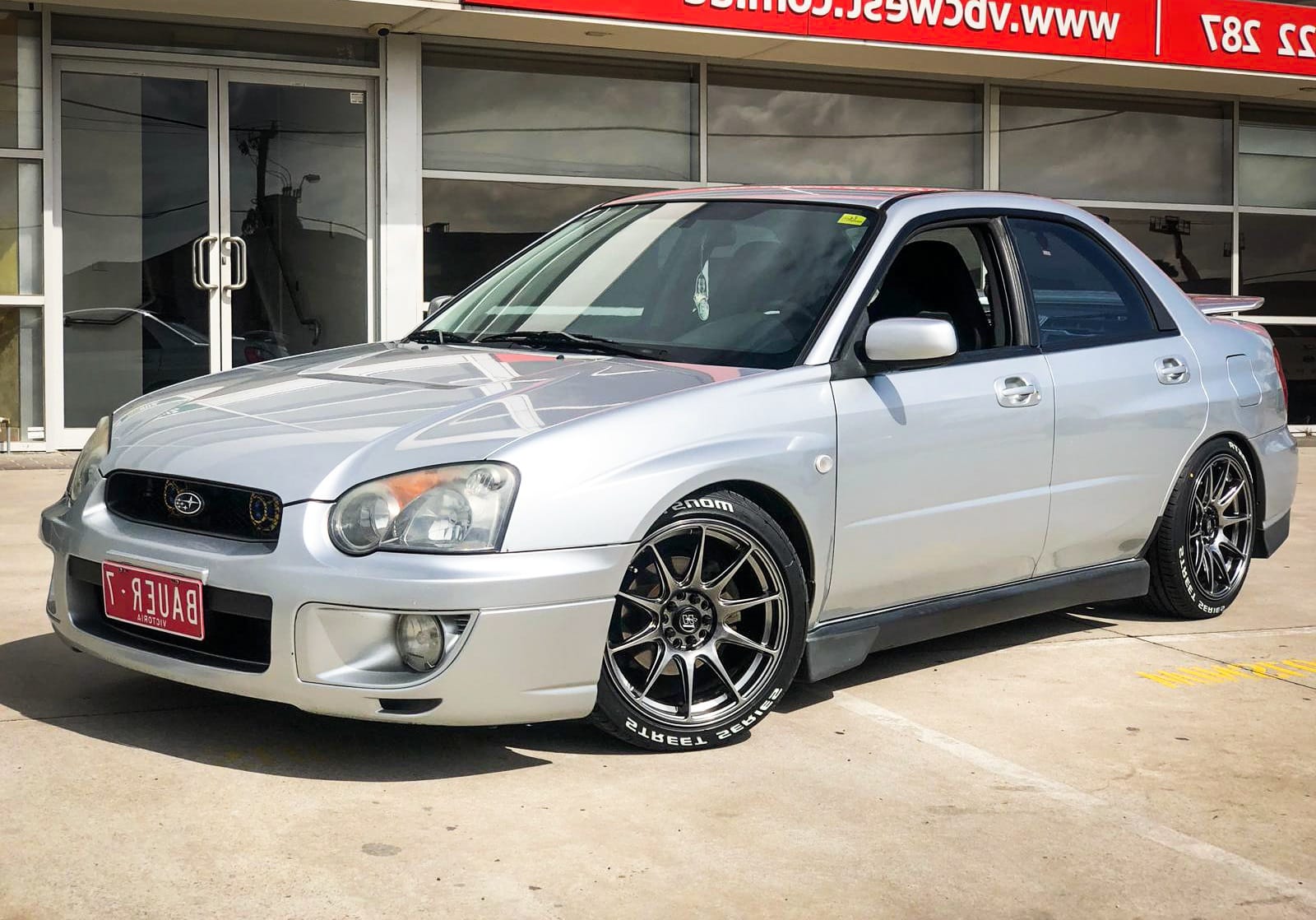 SUBARU IMPREZA HUSSLA 027 CHROMIUM Wheel #1869