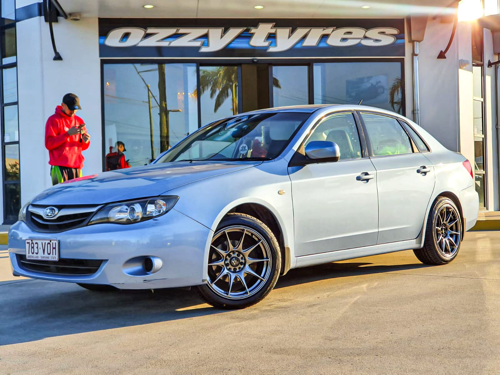 SUBARU IMPREZA HUSSLA 027 CHROMIUM #1894