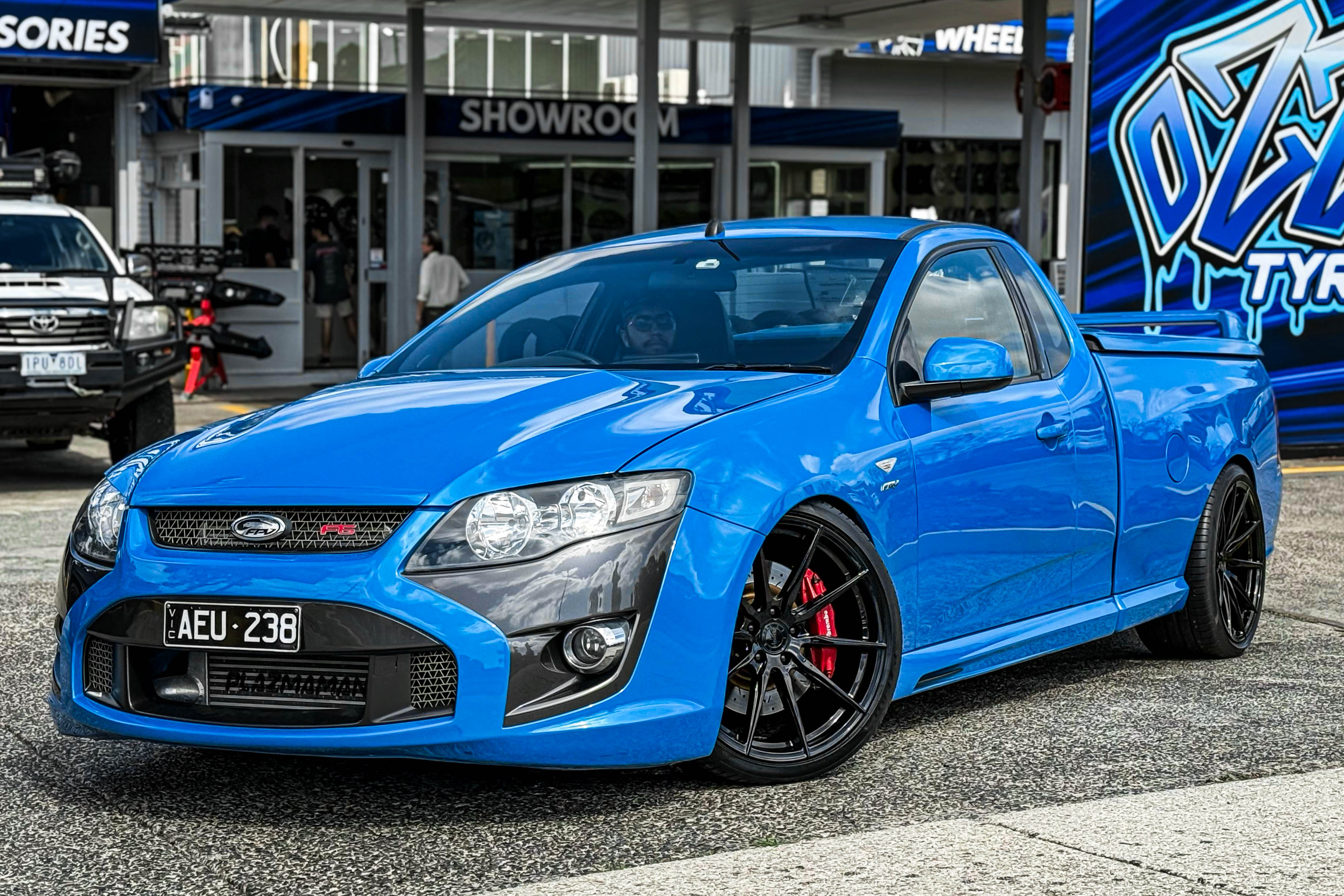 ford falcon vertini rf1.1 gloss black wheel #18960