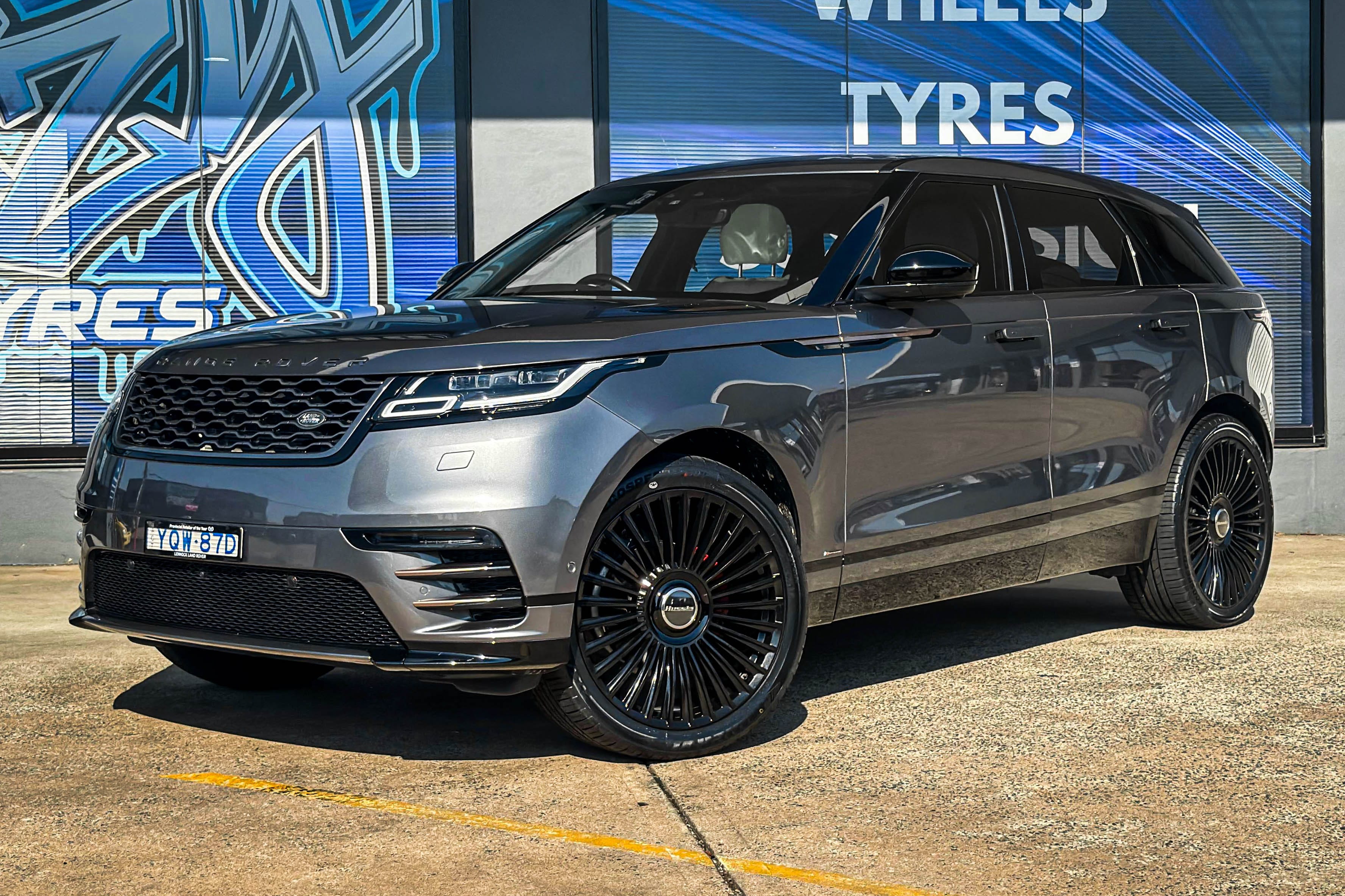 land rover range rover hussla dubai gloss black wheel #19016