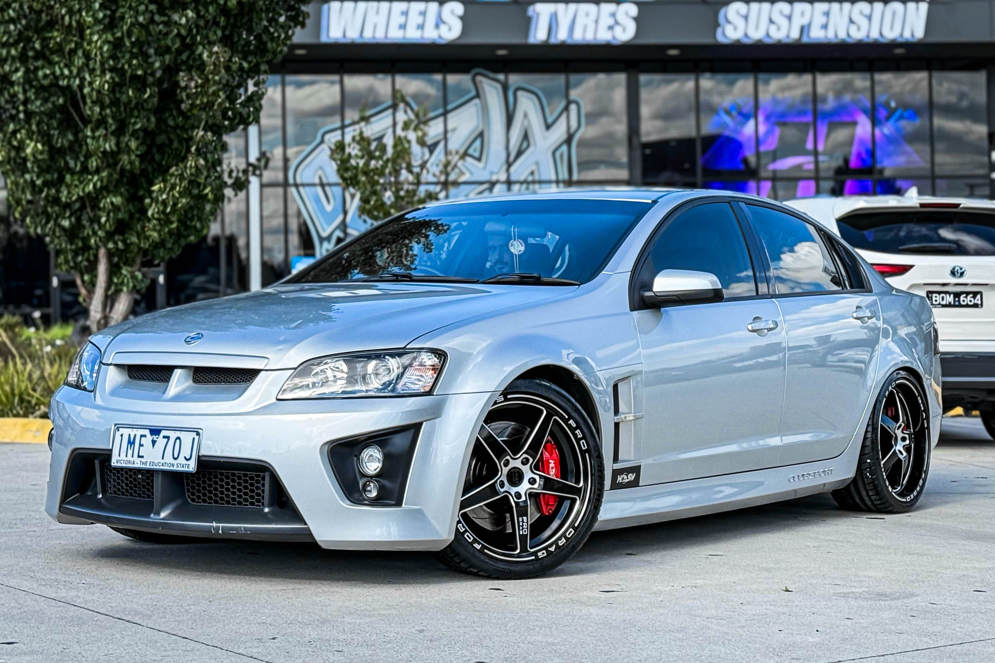 HOLDEN HSV CLUBSPORT PRO DRAG PD1 BLACK LIP Wheel #19085