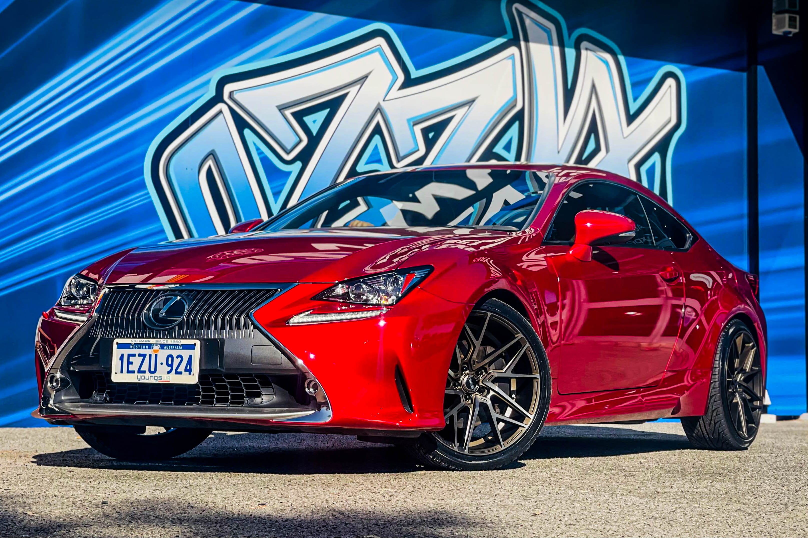 LEXUS RC HUSSLA JACQUES MATTE BRONZE Wheel #19133