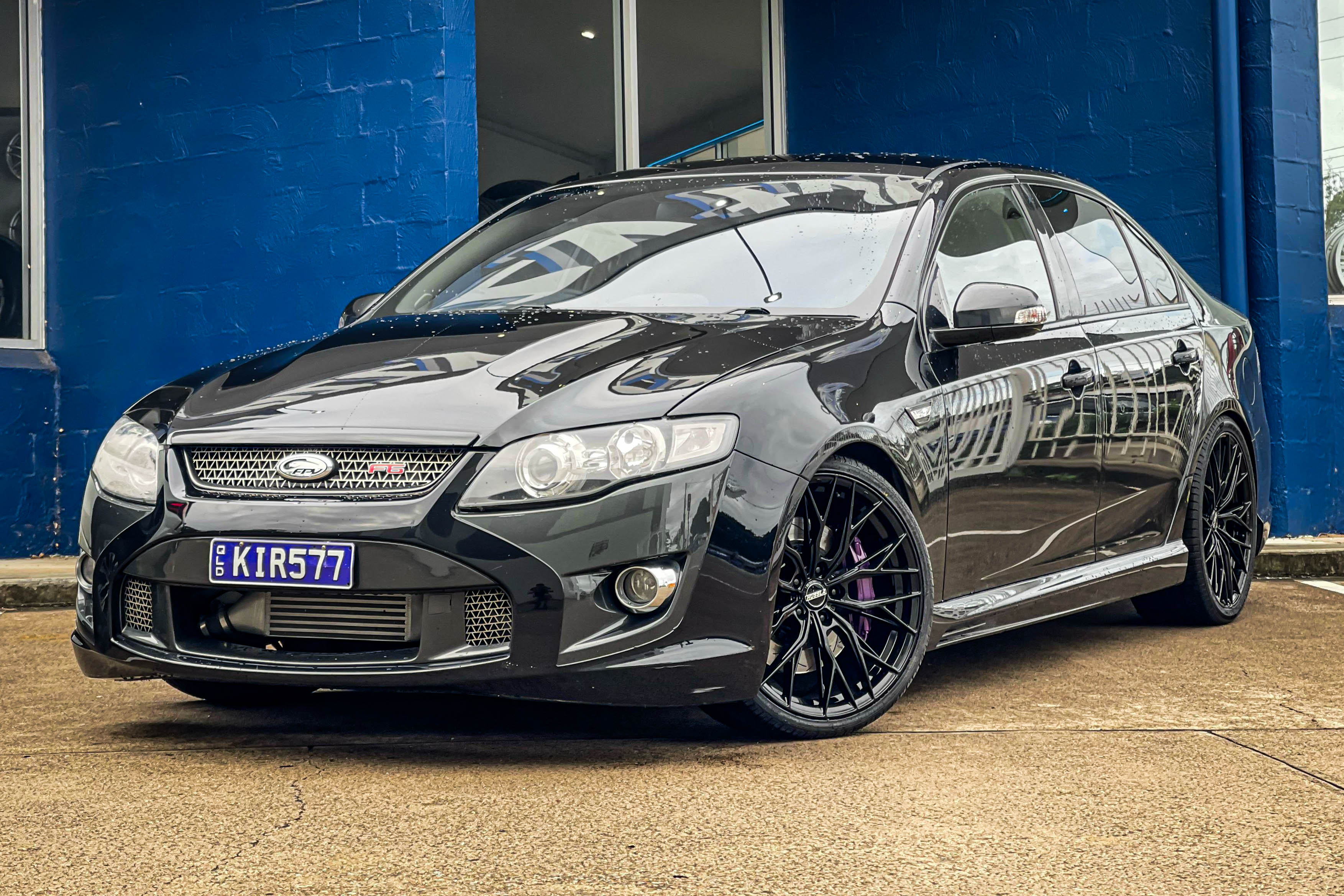 ford falcon hussla rizz gloss black wheel #19185