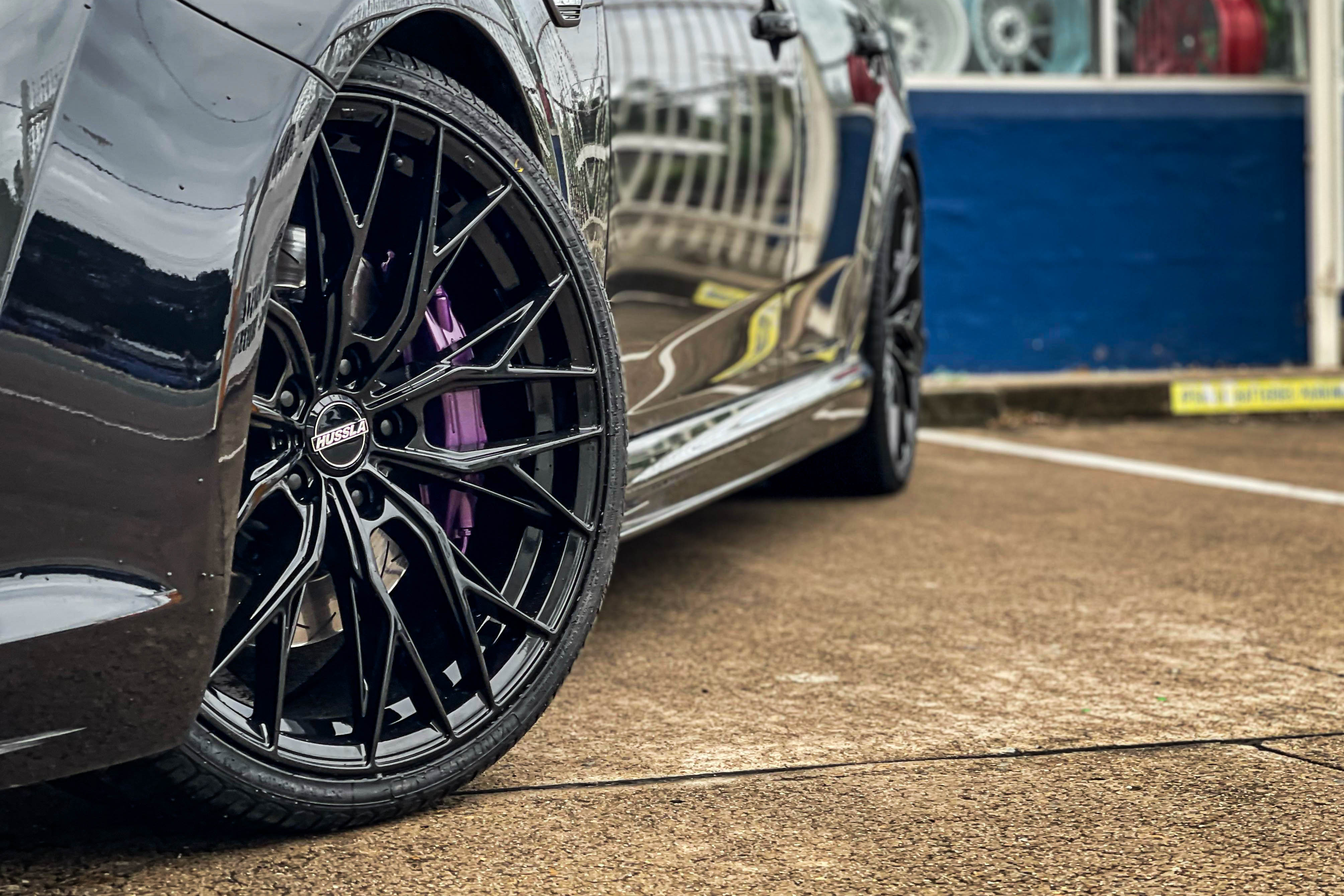 ford falcon hussla rizz gloss black wheel #19185