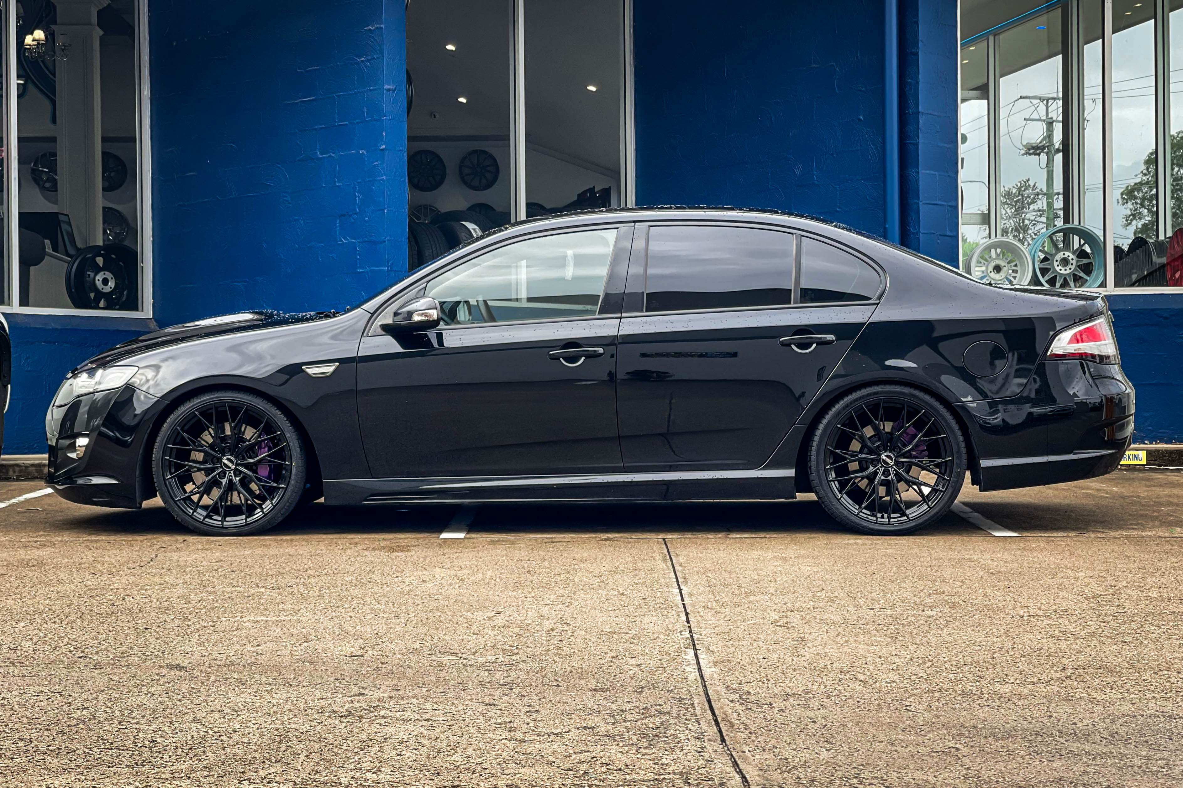 ford falcon hussla rizz gloss black wheel #19185