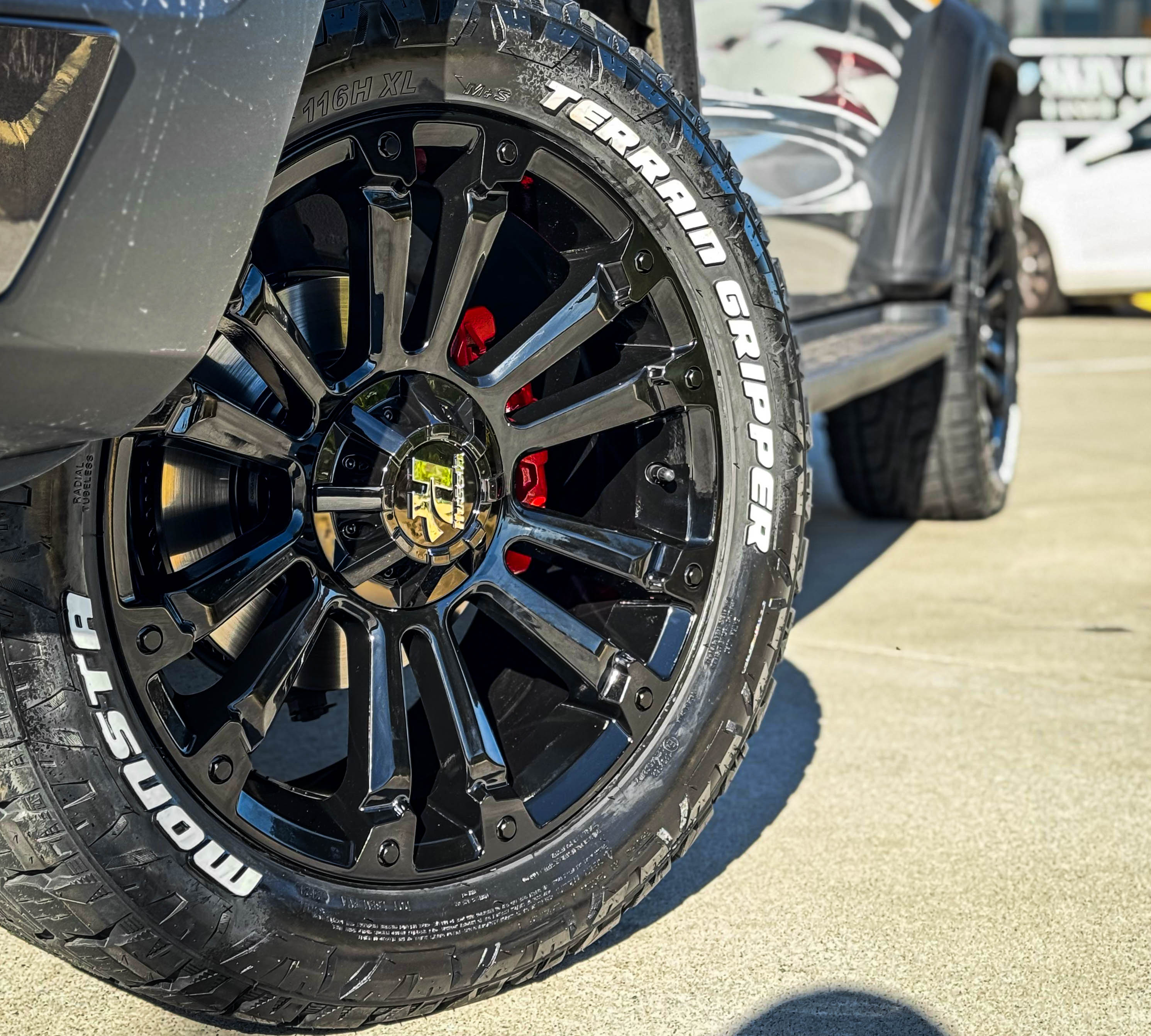 great wall tank 300 hussla ambush full gloss black wheel #19200