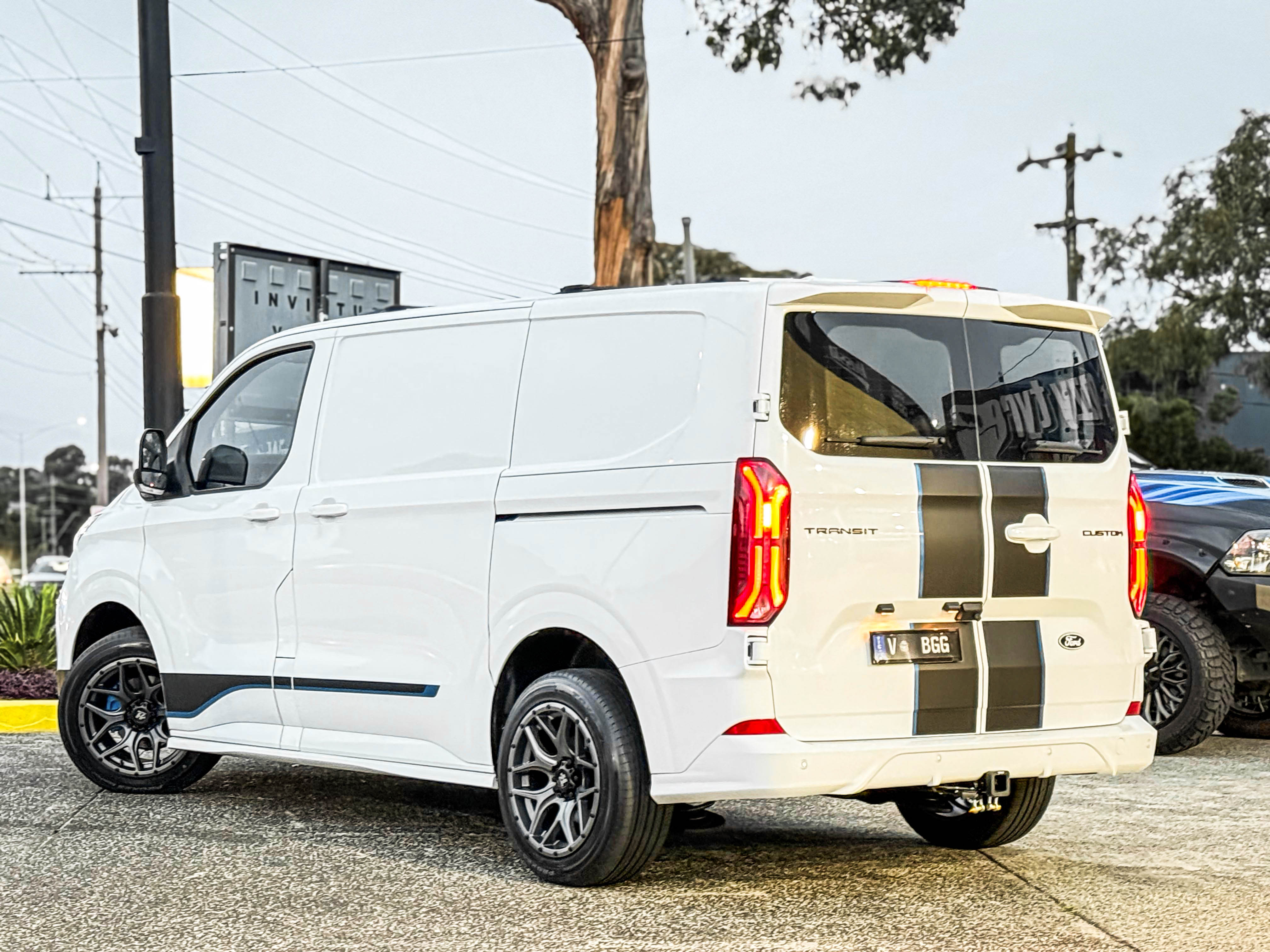 ford transit hussla beretta matte grey wheel #19214