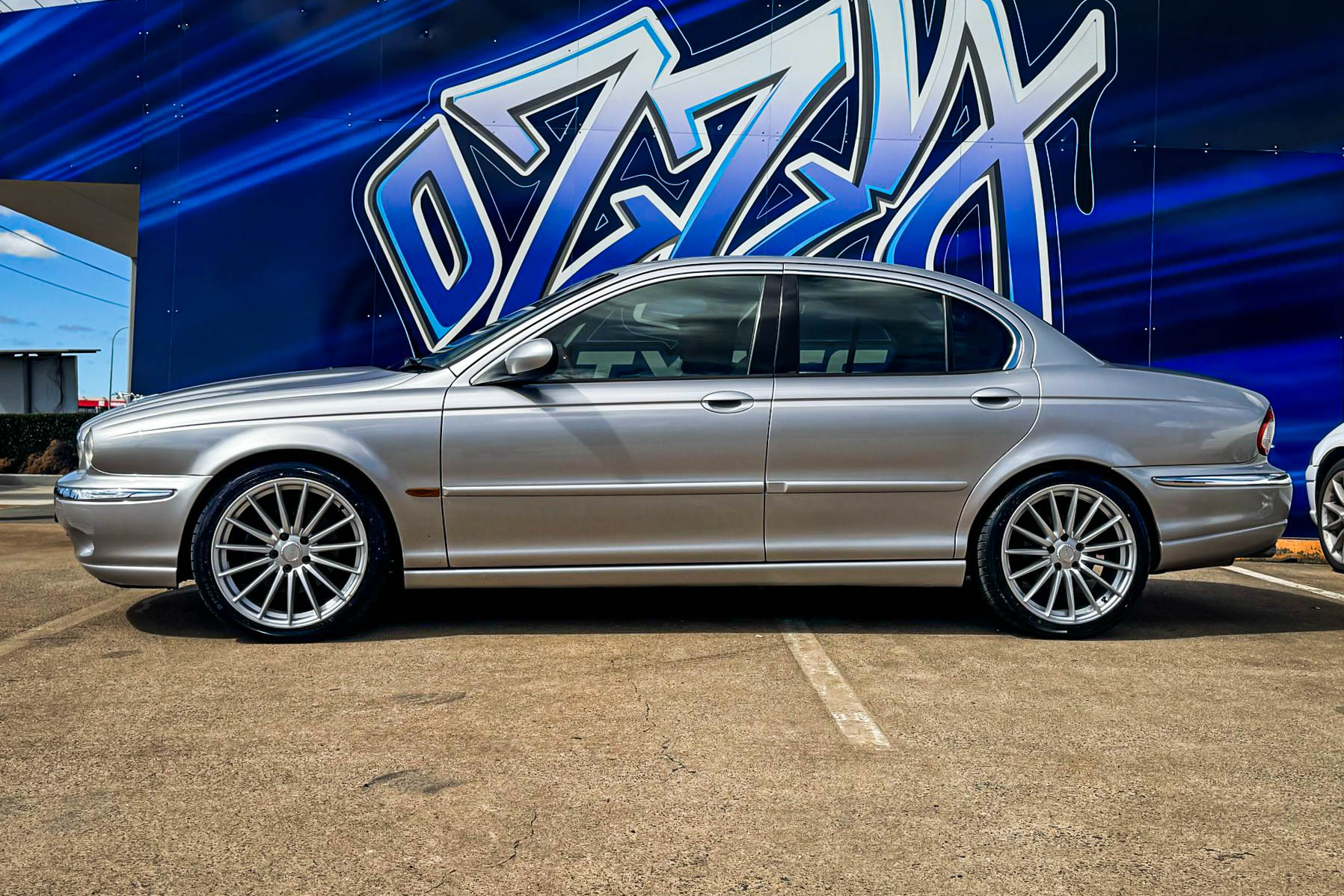 jaguar x-type hussla berlin bright silver wheel #19225