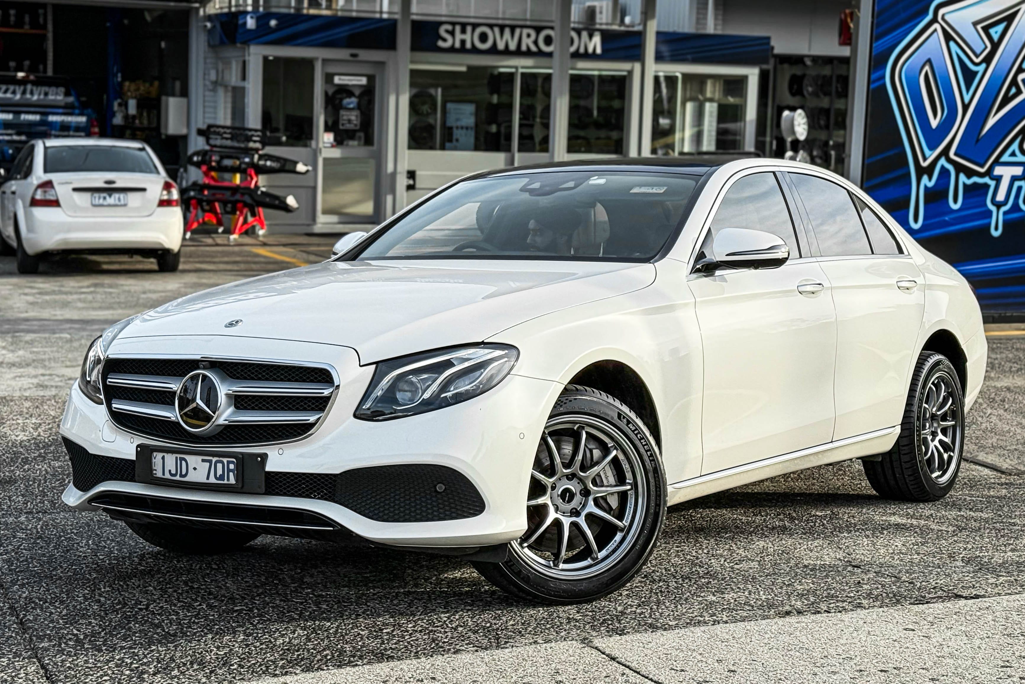 mercedes-benz e-class avid av-40 hyper black wheel #19296