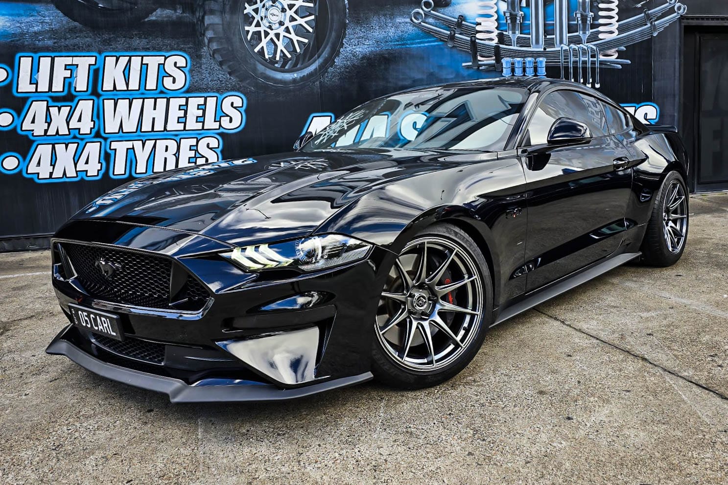 ford mustang hussla 027 chromium wheel #19300