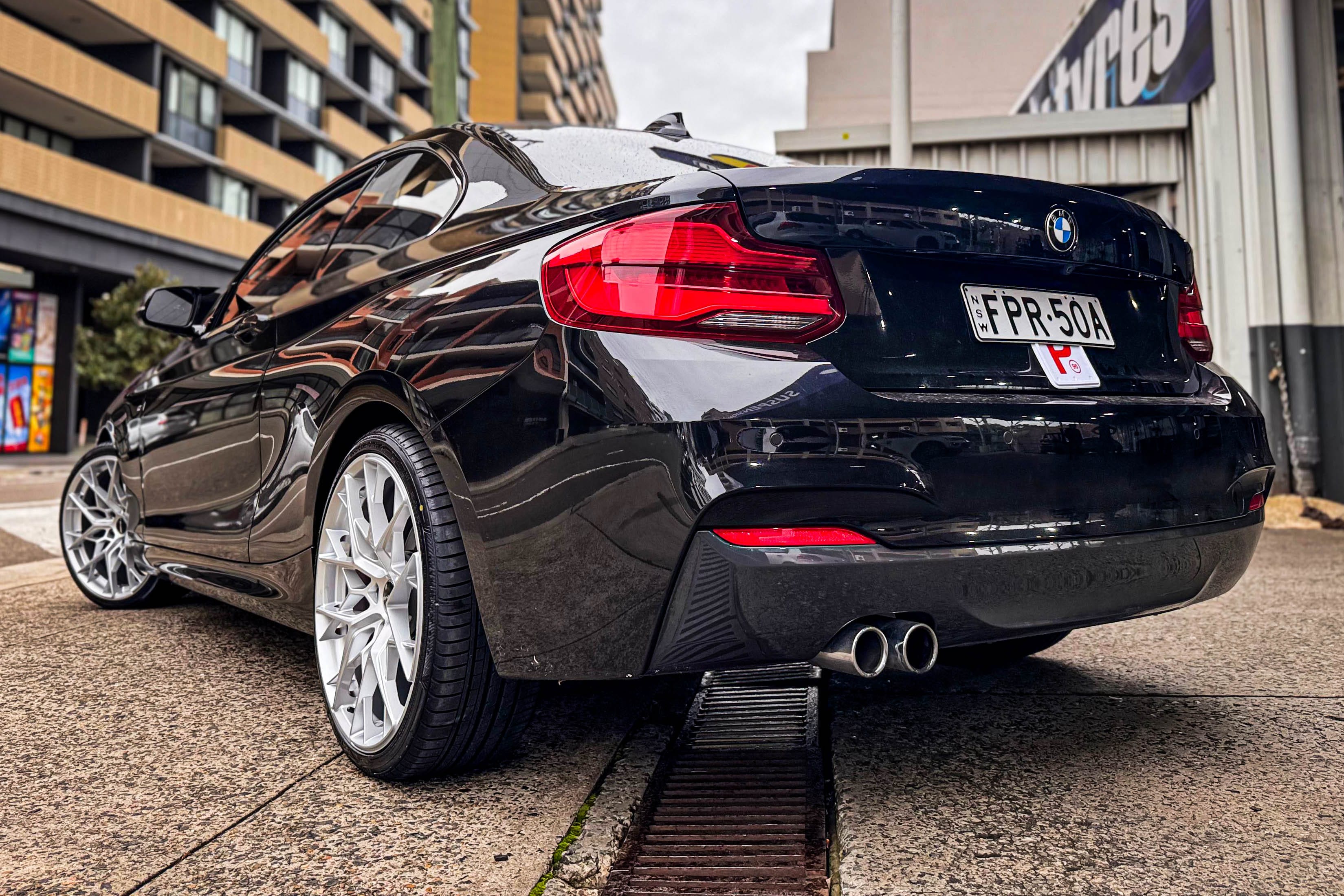 bmw 2 series hussla vienna bright silver wheel #19479