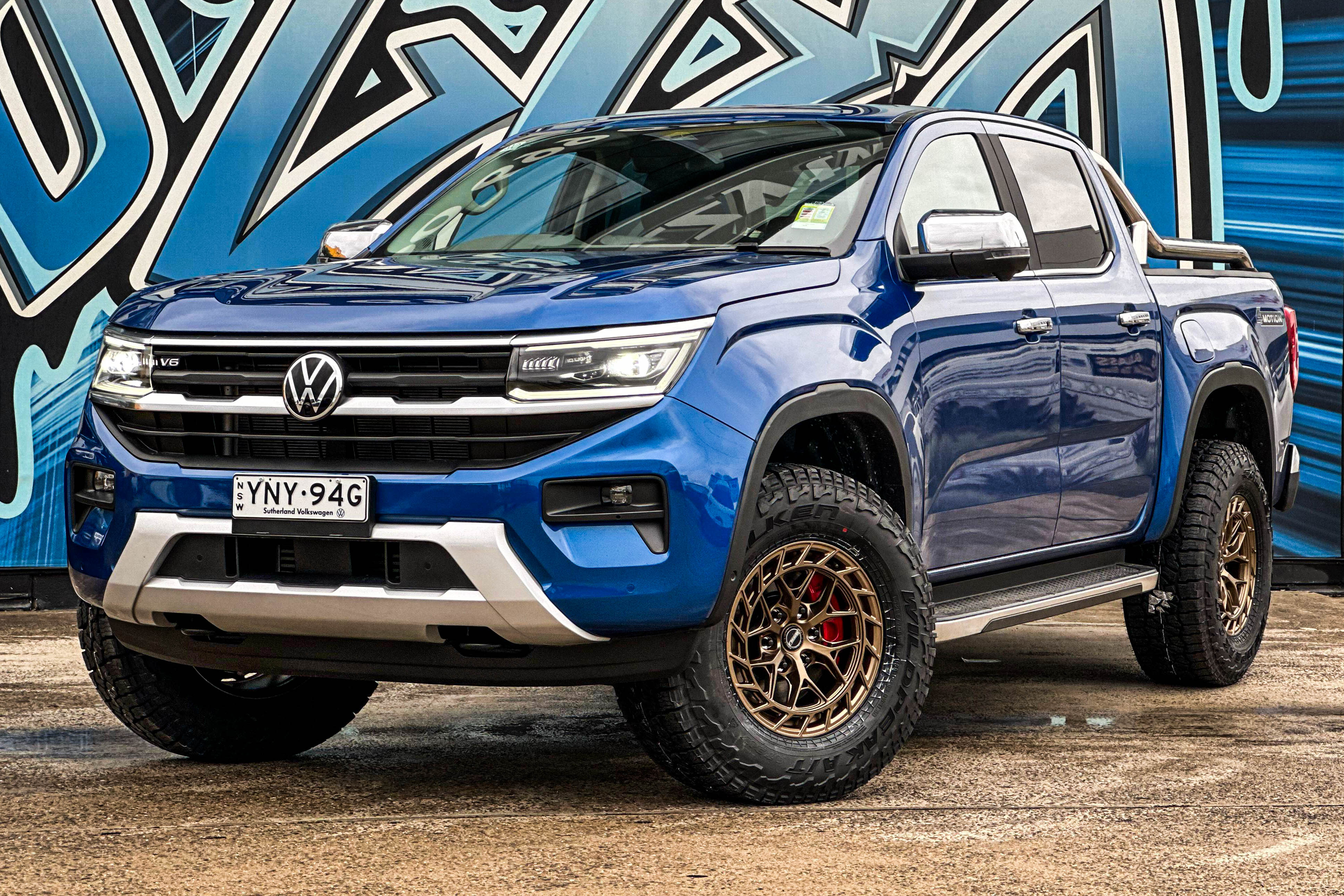 volkswagen amarok hussla gunner copper bronze wheel #19509