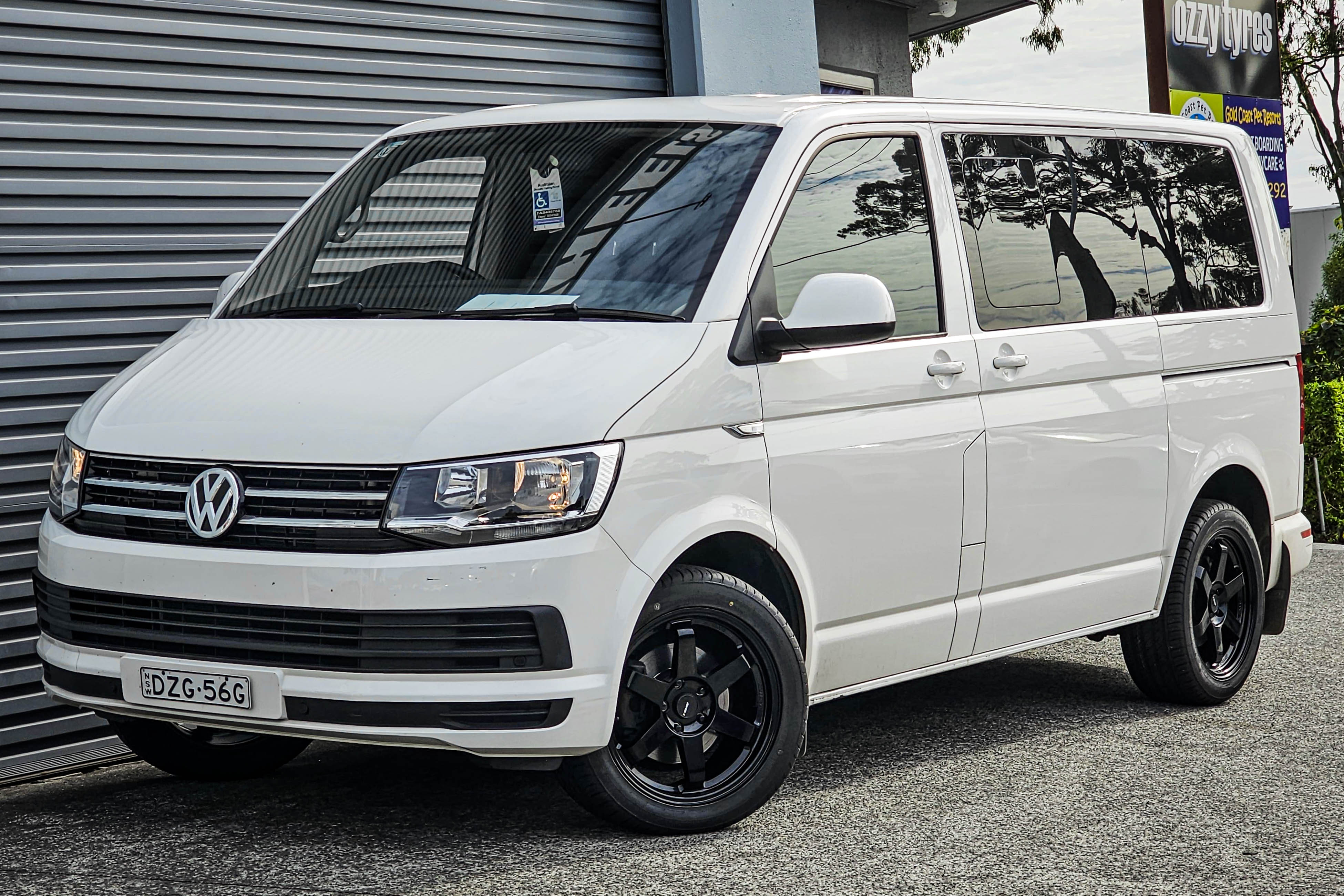 volkswagen multivan avid av-06 gloss black wheel #19540