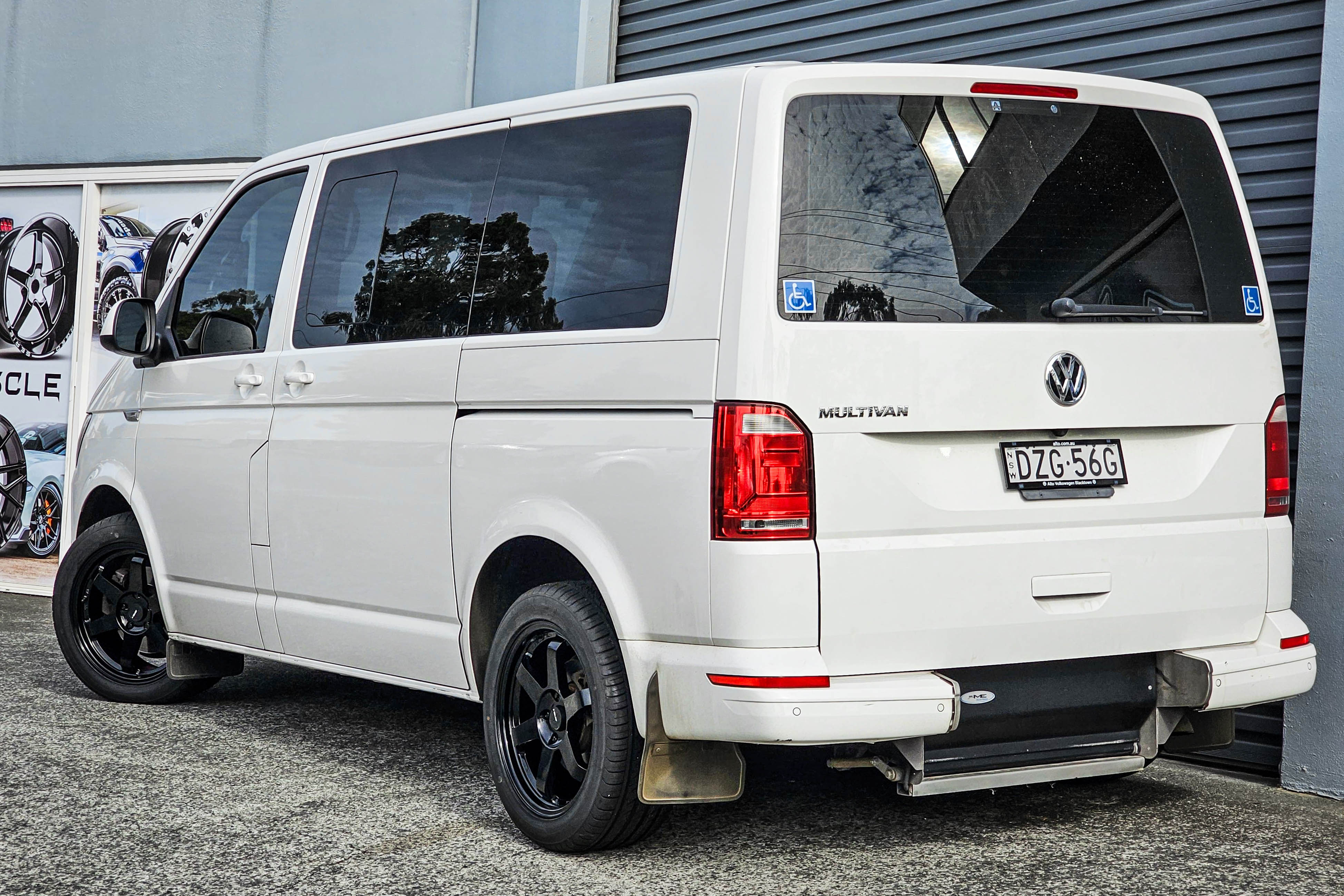 volkswagen multivan avid av-06 gloss black wheel #19540