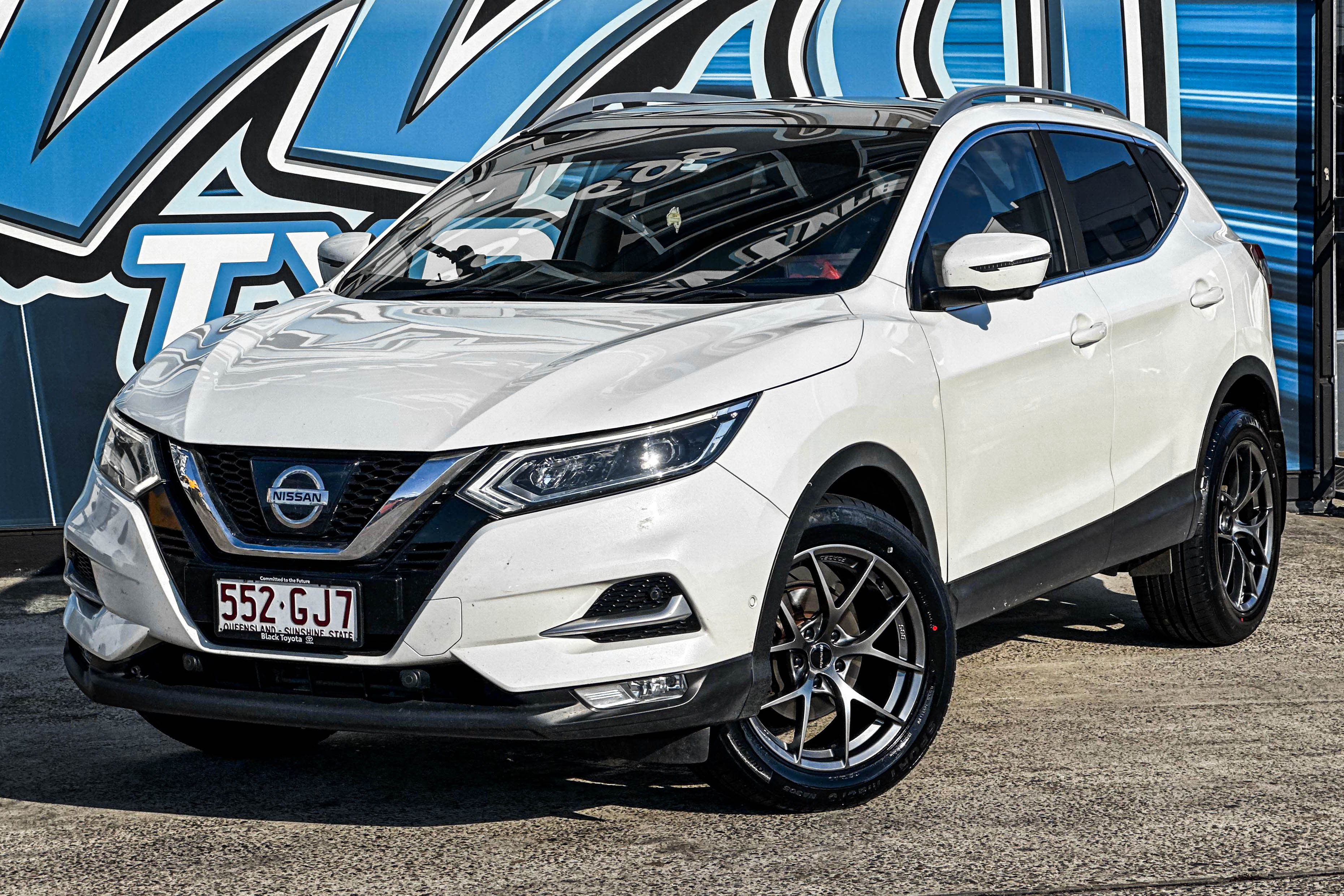 NISSAN QASHQAI HUSSLA FORGED B5 DIAMOND BLACK Wheel #19575