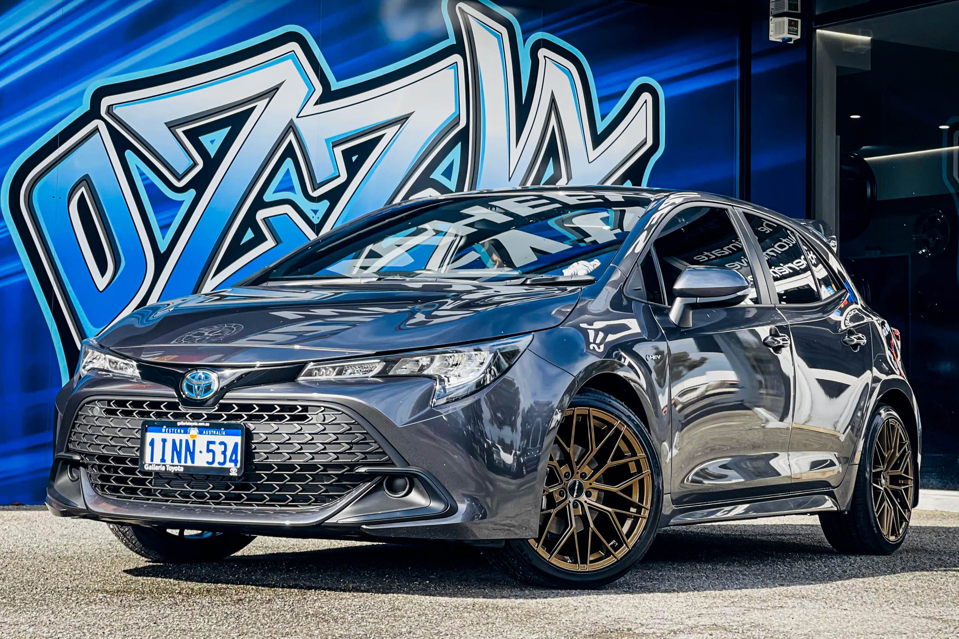 TOYOTA COROLLA HUSSLA LONDON GLOSS BRONZE Wheel #19621