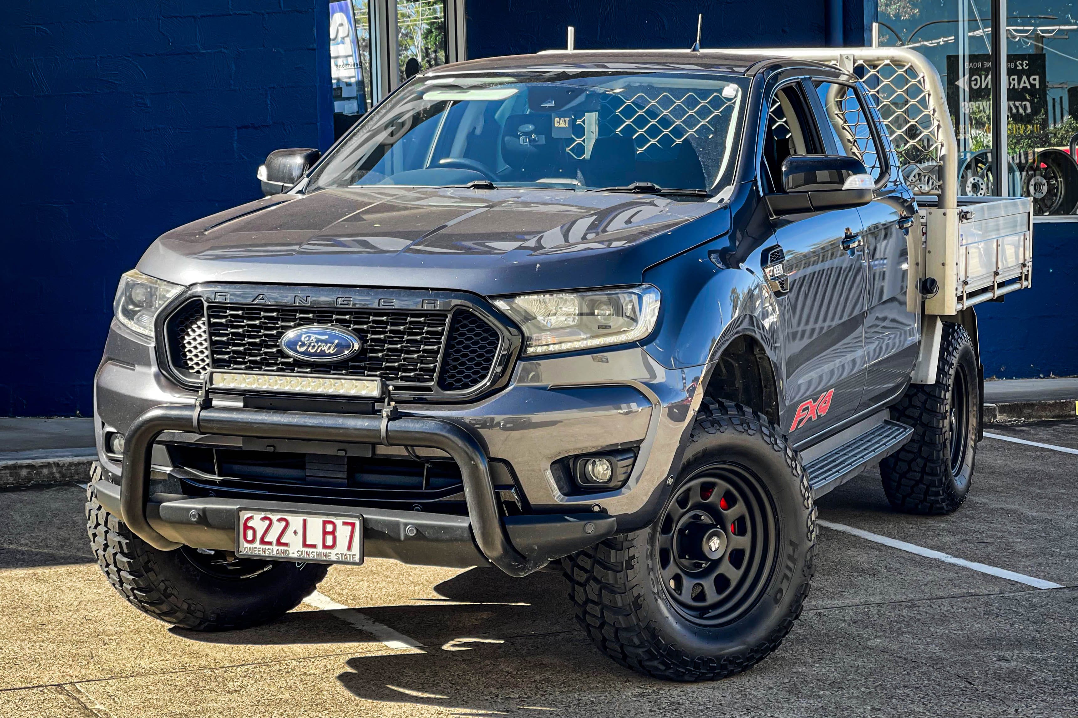 ford ranger revolution steel wheel matte black wheel #19706