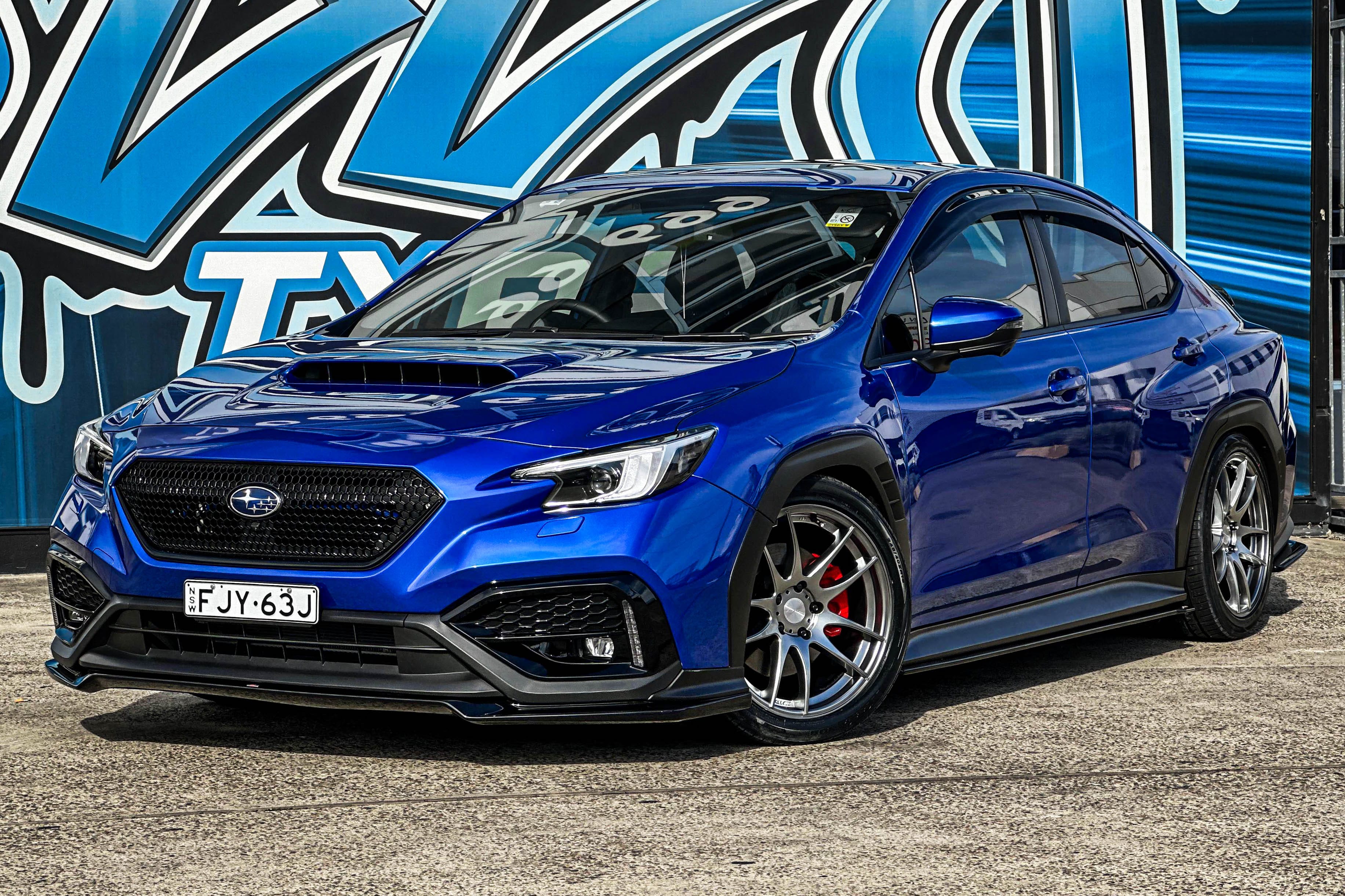 SUBARU WRX AVID AV-32 HYPER BLACK Wheel #19769