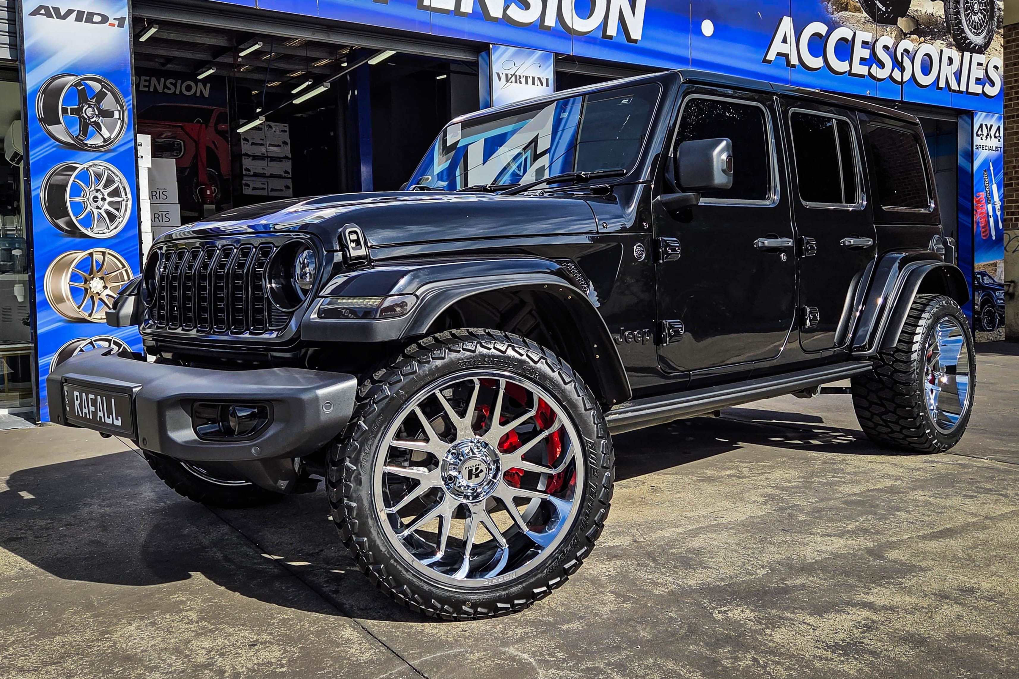 jeep wrangler hussla troop chrome chrome wheel #19786
