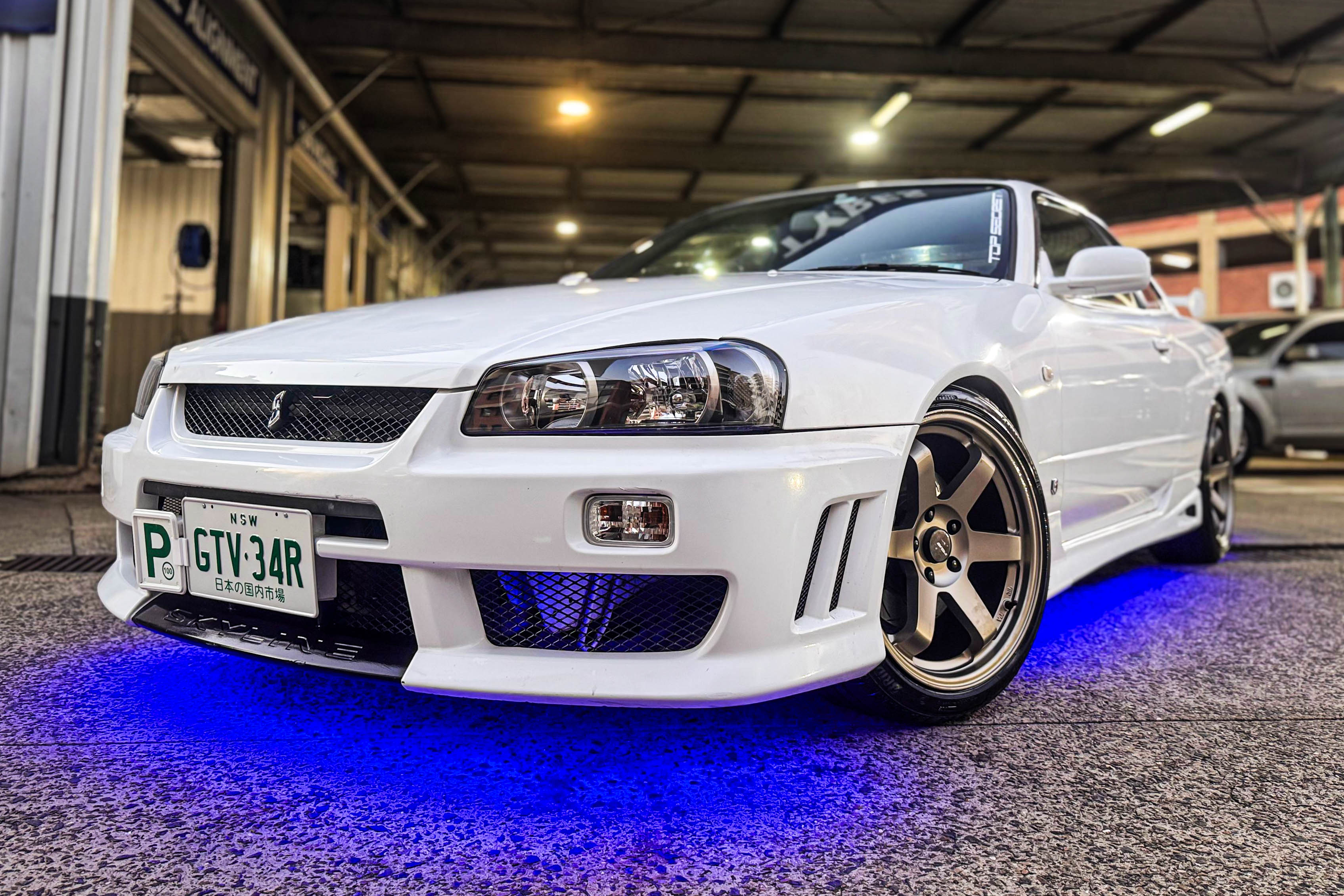 NISSAN SKYLINE AVID AV-06 MATTE BRONZE Wheel #19792