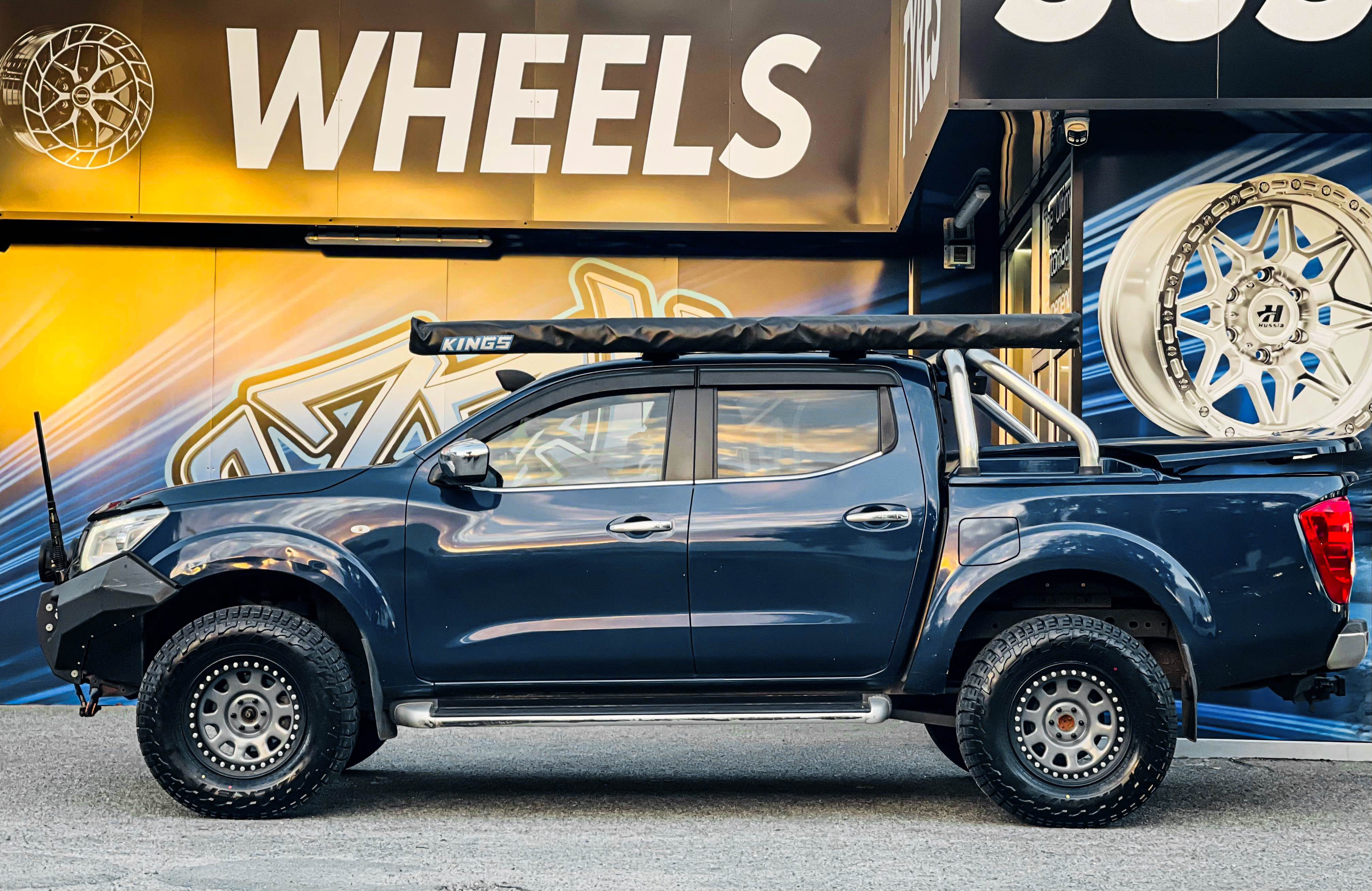 nissan navara revolution steel wheel matte bronze wheel #19884