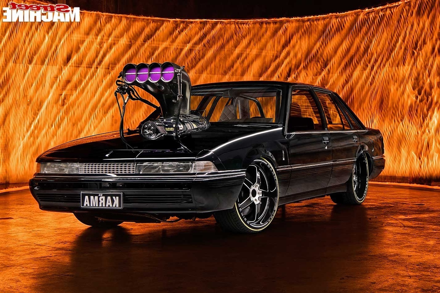 HOLDEN CALAIS PRO DRAG PD1 BB BLACK LIP Wheel #1990