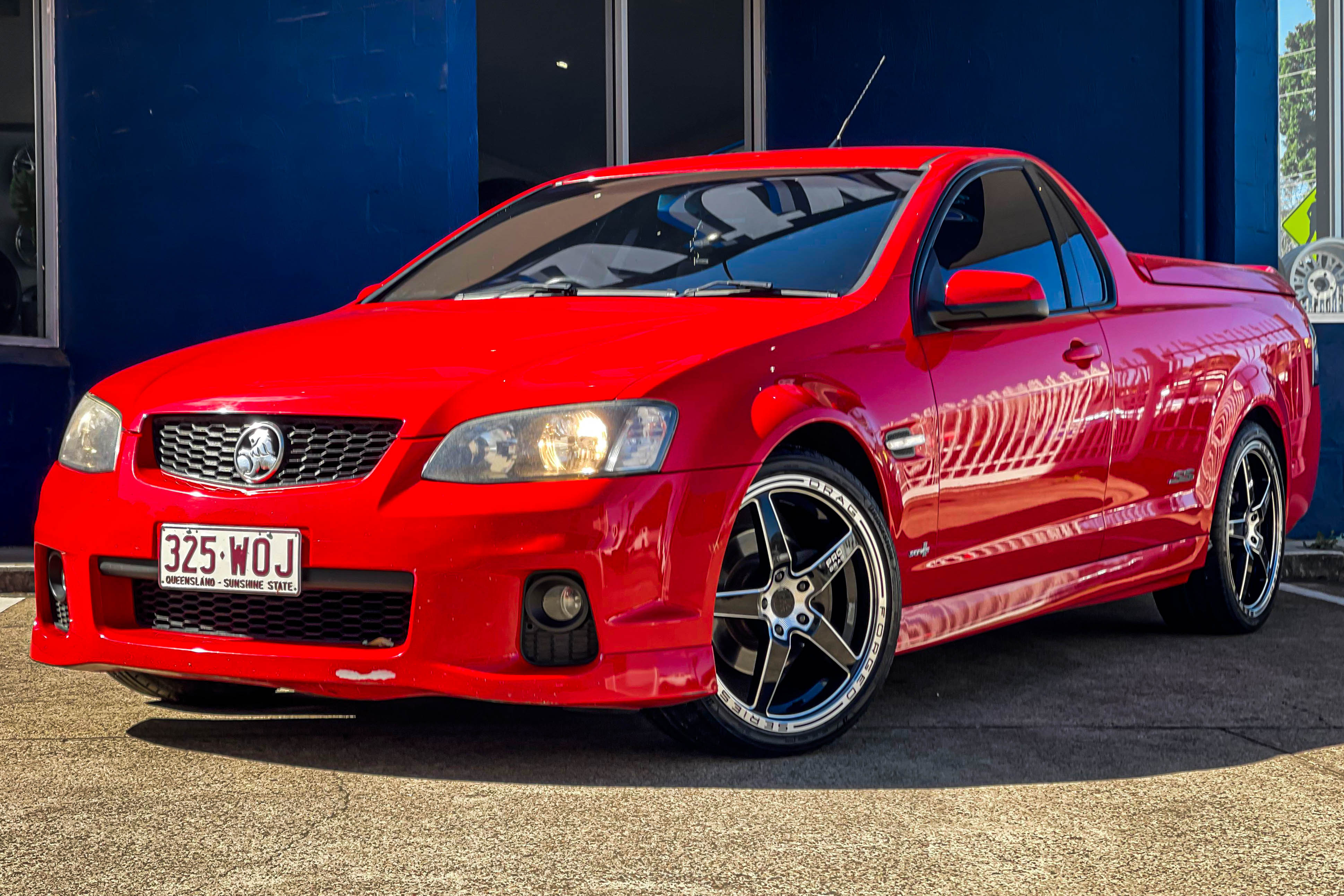 holden commodore pro drag pd1 machined lip wheel #19901
