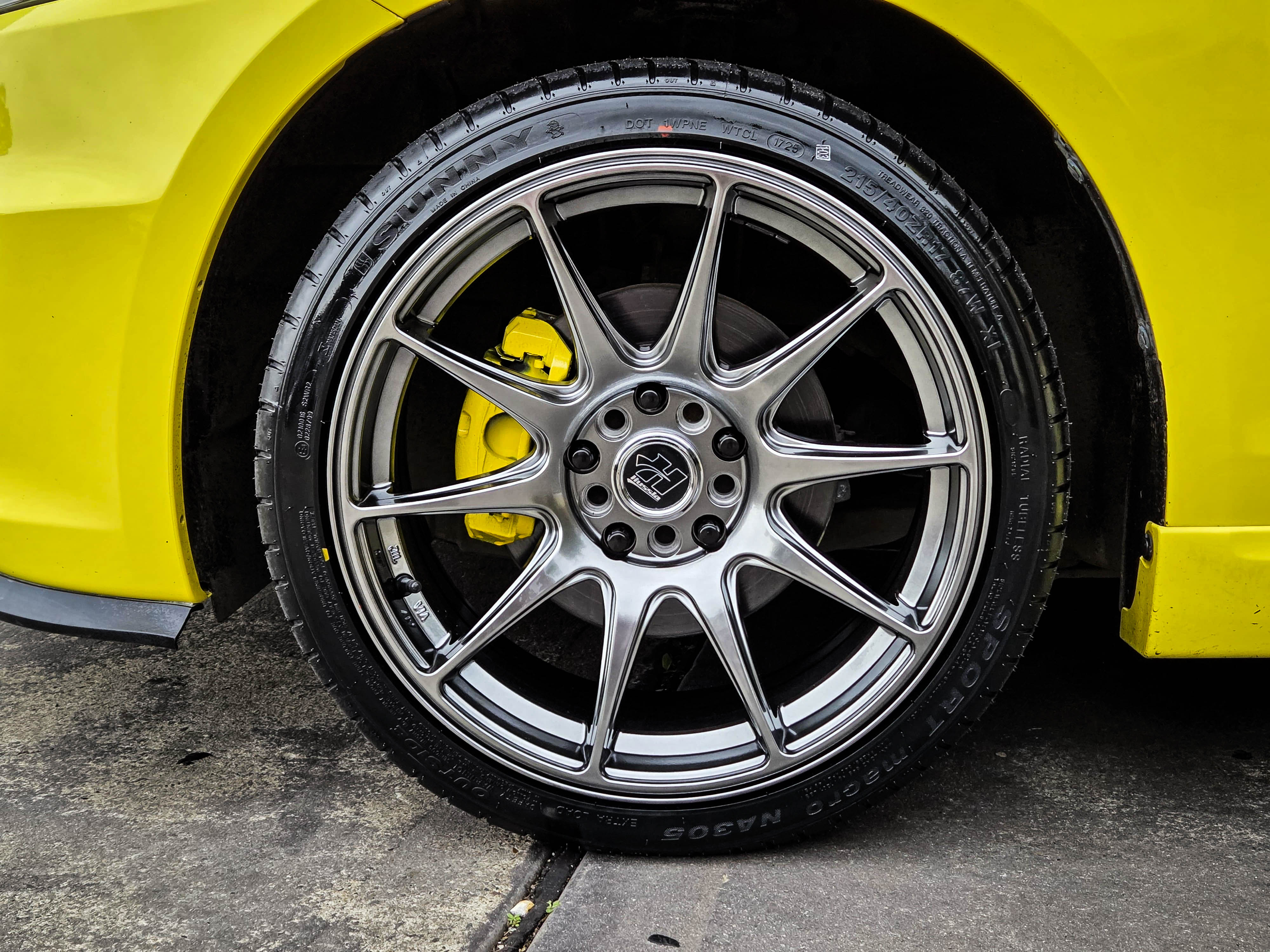 suzuki swift hussla 027 chromium wheel #20022