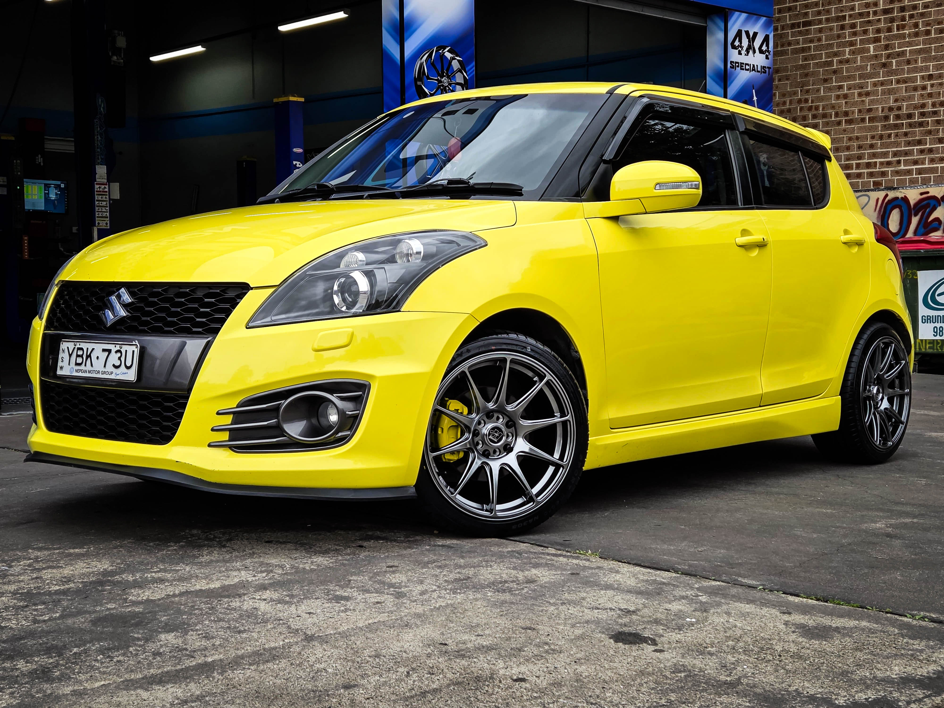suzuki swift hussla 027 chromium wheel #20022