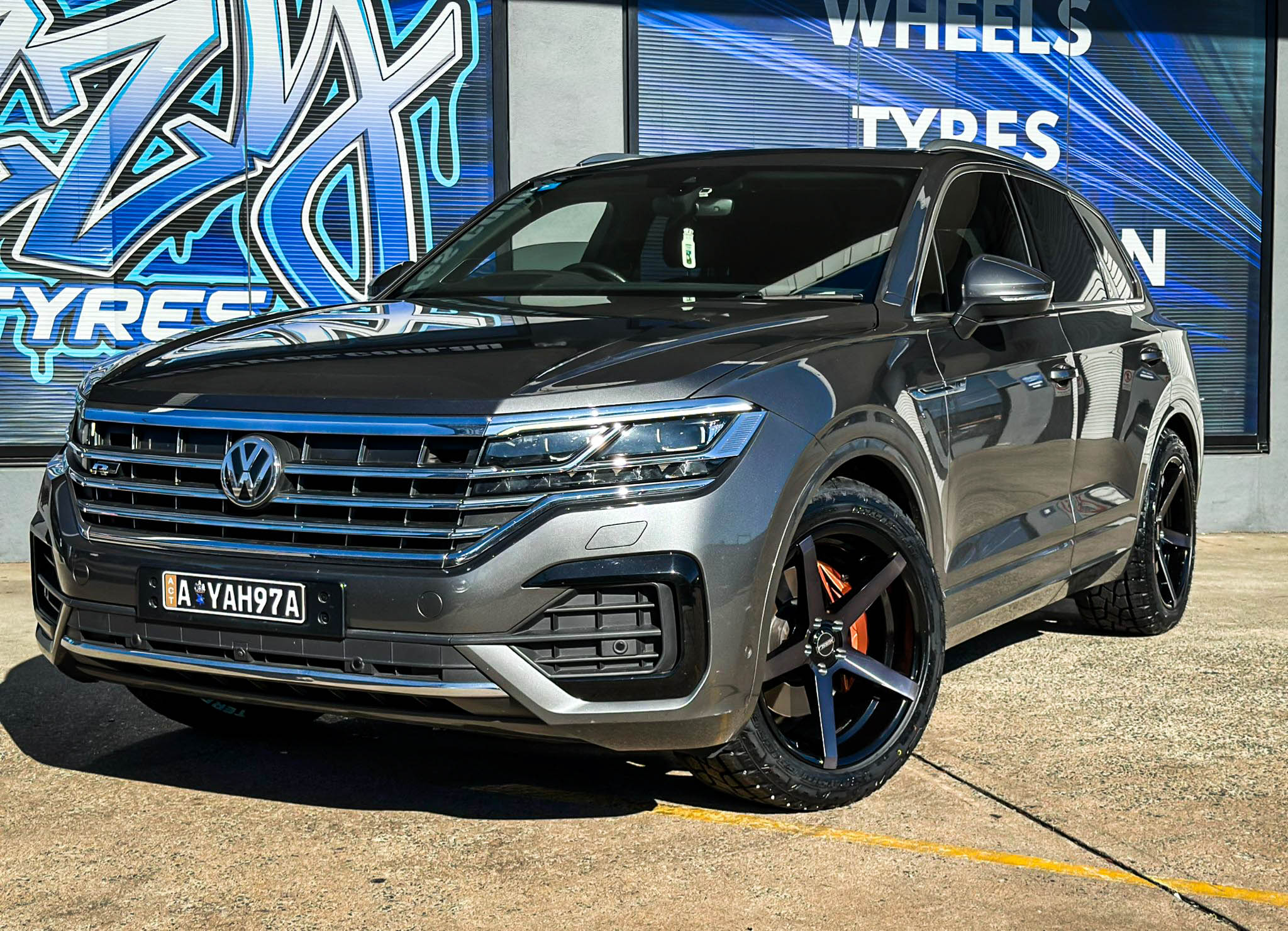 VOLKSWAGEN TOUAREG HUSSLA ZANE DARK TINT Wheel #20037