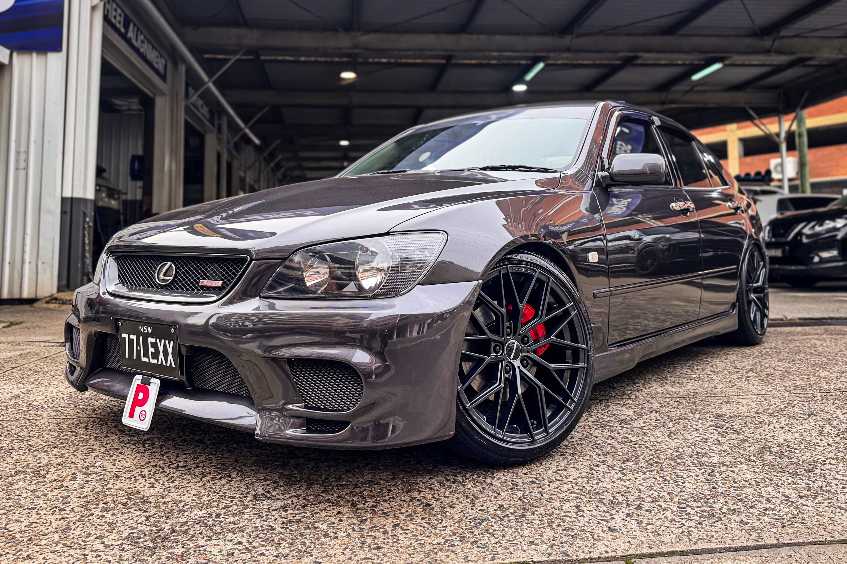 LEXUS IS HUSSLA LONDON MATTE BLACK Wheel #20145