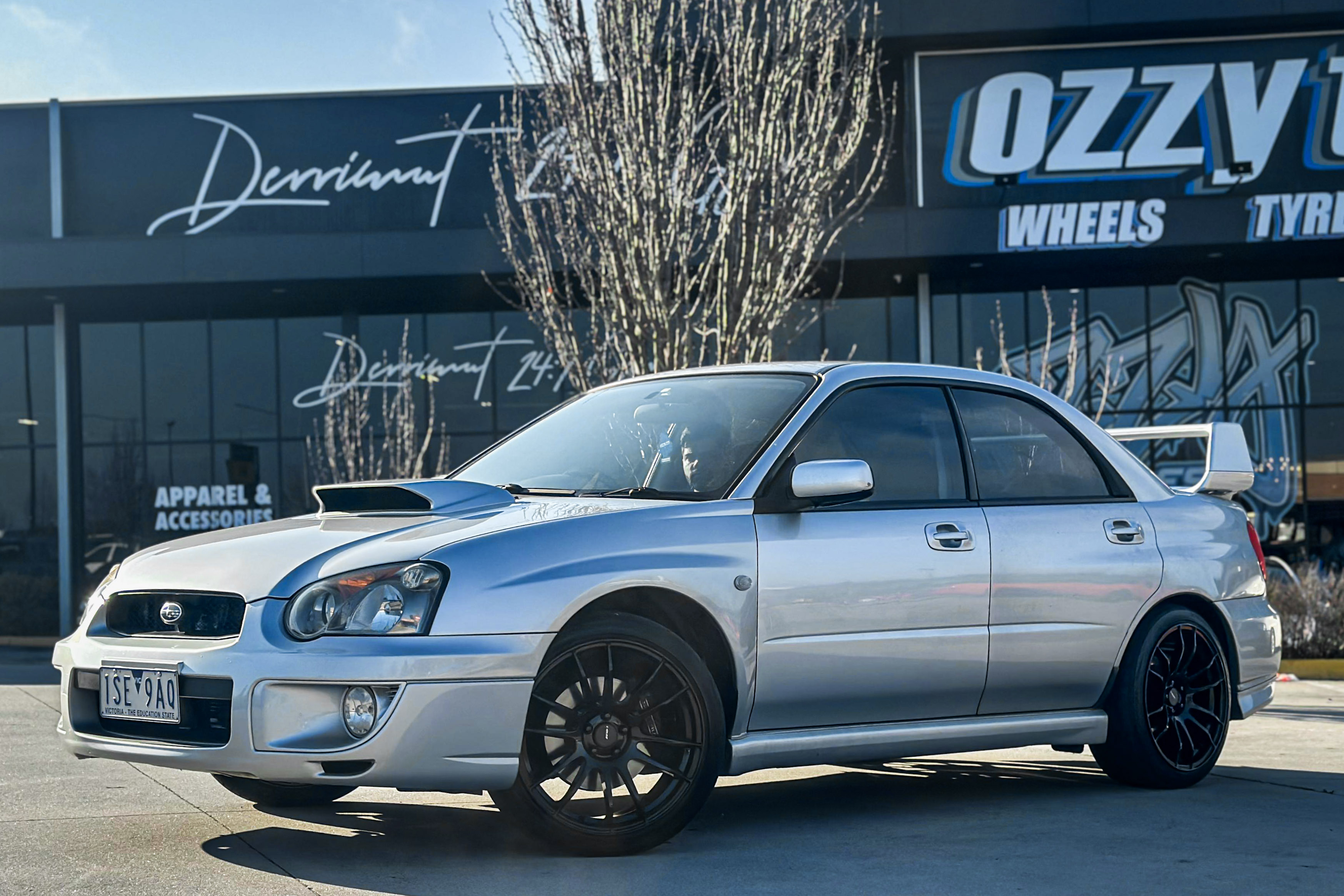 subaru wrx avid av-20 gloss black wheel #20371