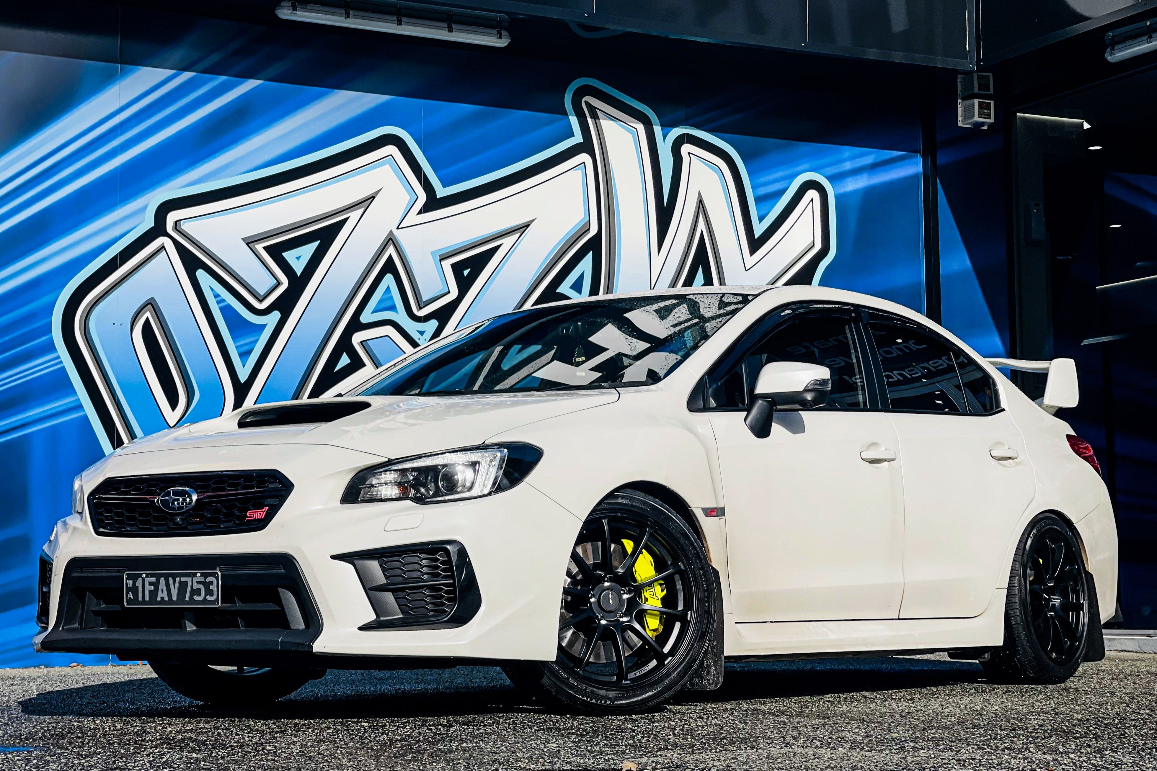 subaru wrx avid av-27 matte black wheel #20575