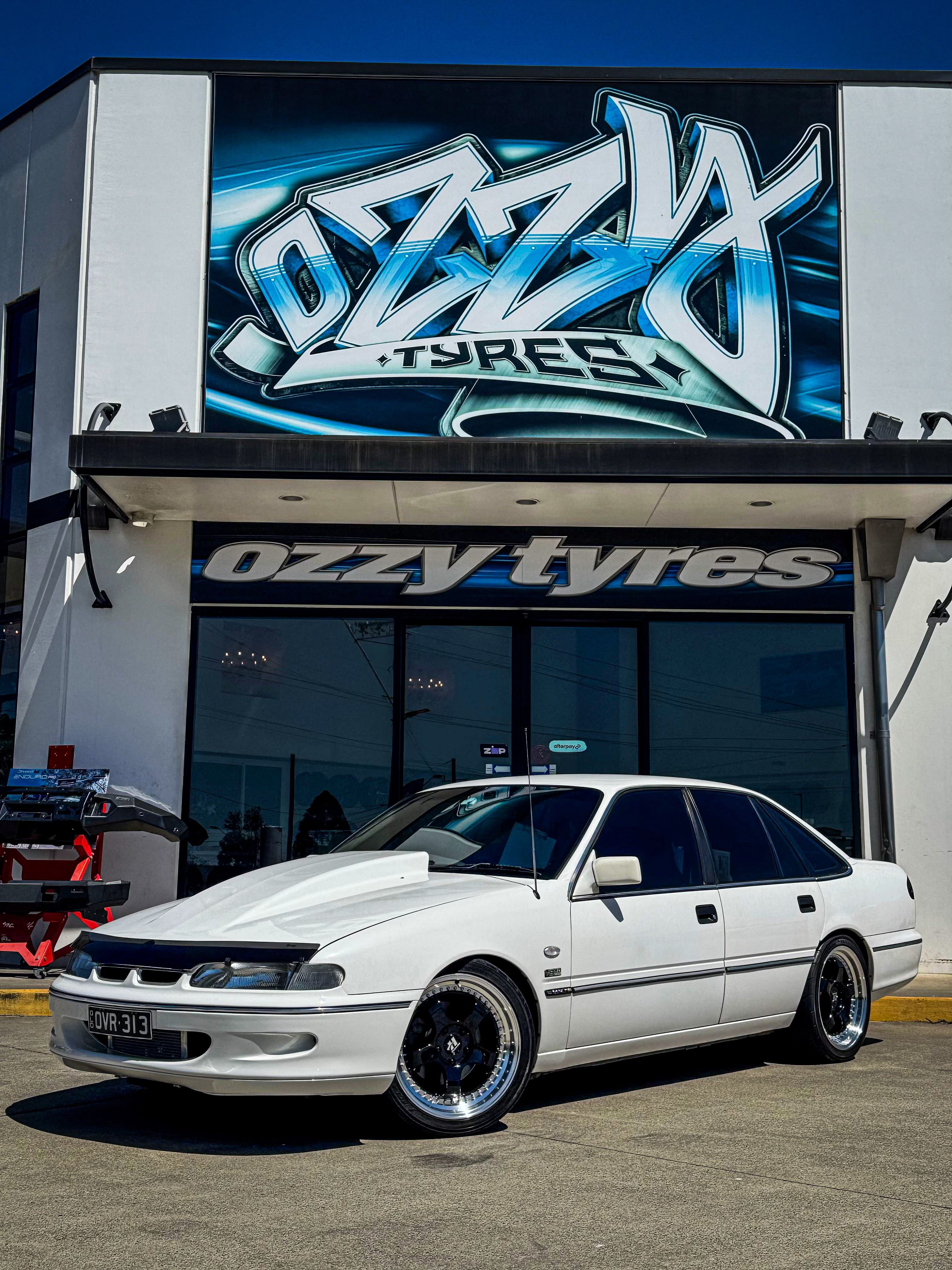 honda prelude hussla 021 white machined lip wheel #20649