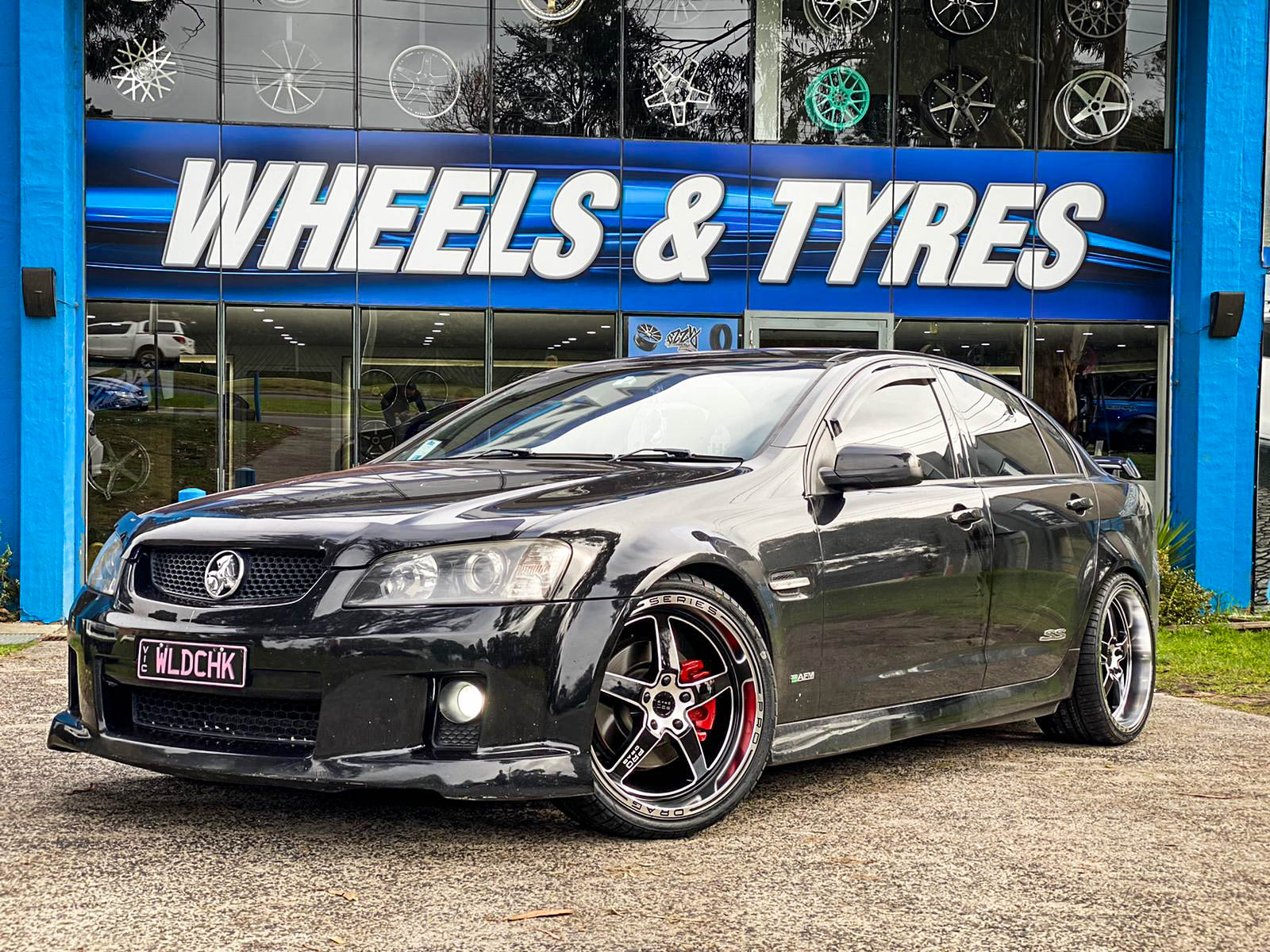 Holden commodore pro drag pd1 machined lip #2071