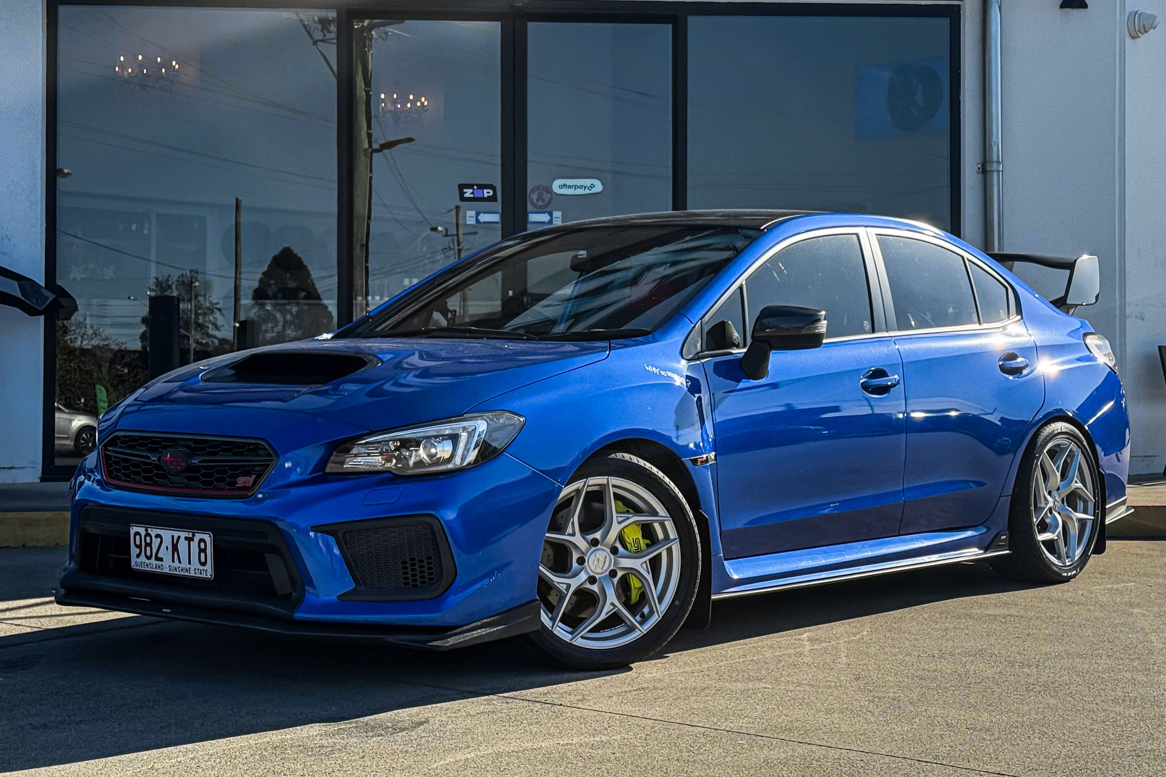 subaru wrx hussla viper bright silver wheel #20713