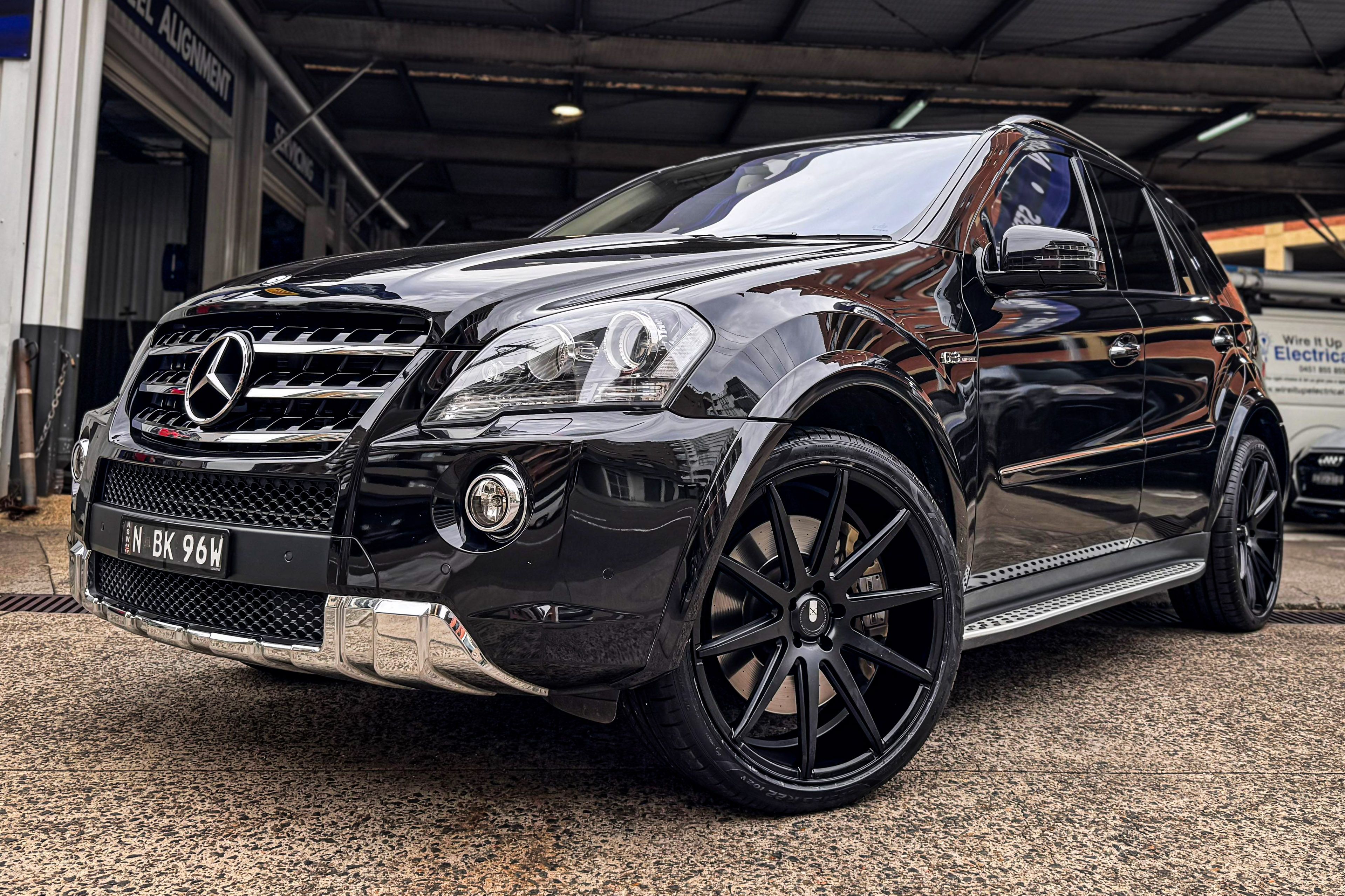 mercedes-benz m-class xo sydney matte black wheel #20734