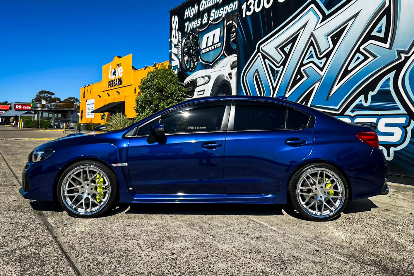 subaru wrx vertini magic bright silver chrome lip wheel #20958