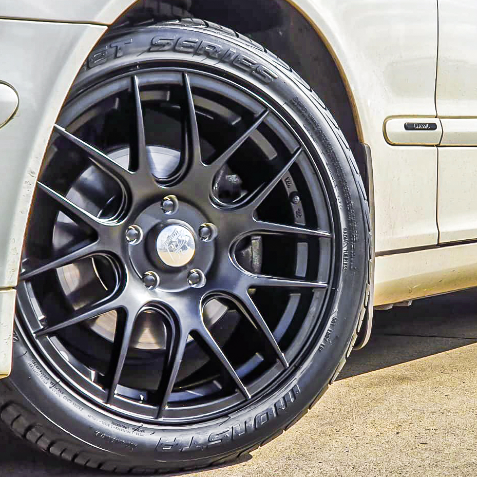 Mercedes-benz c-class hussla 030 matte black #2108