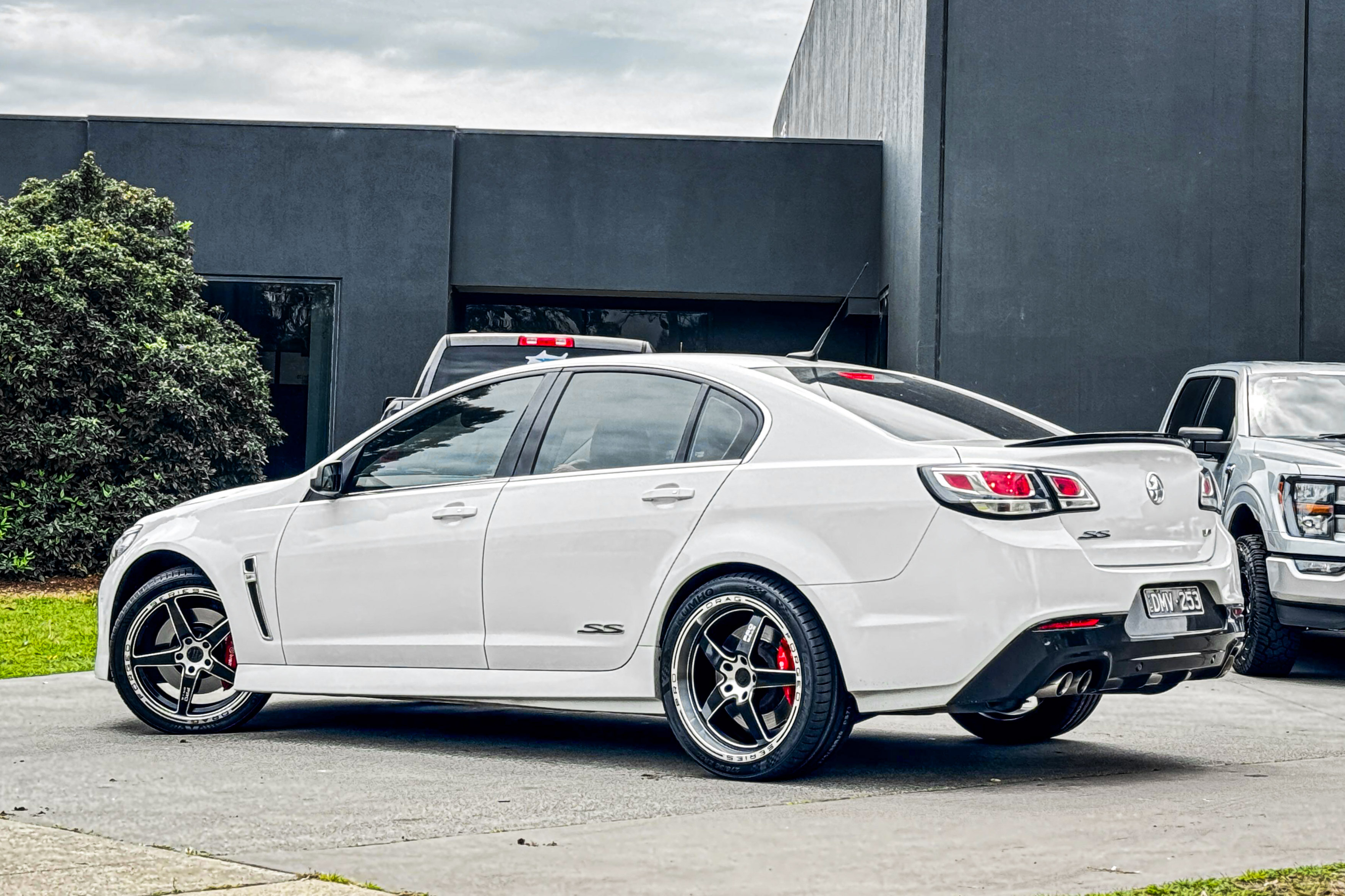 holden commodore pro drag pd1 machined lip wheel #21277