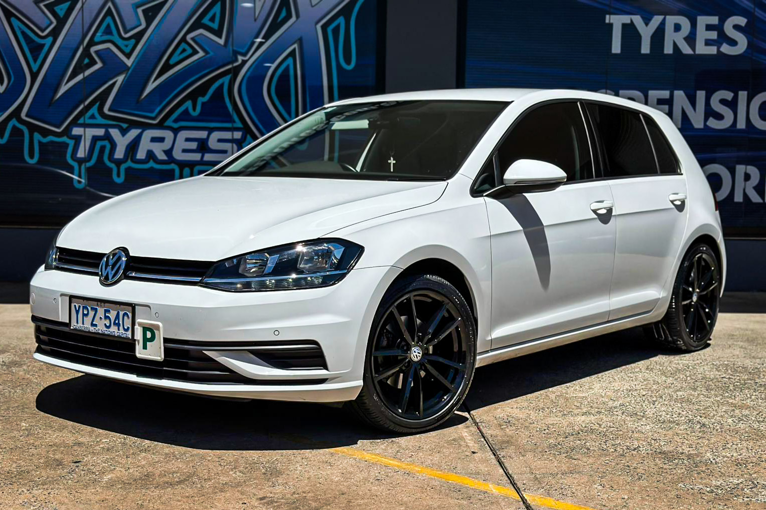 volkswagen golf euro spec replica wolf 991 gloss black wheel #21505