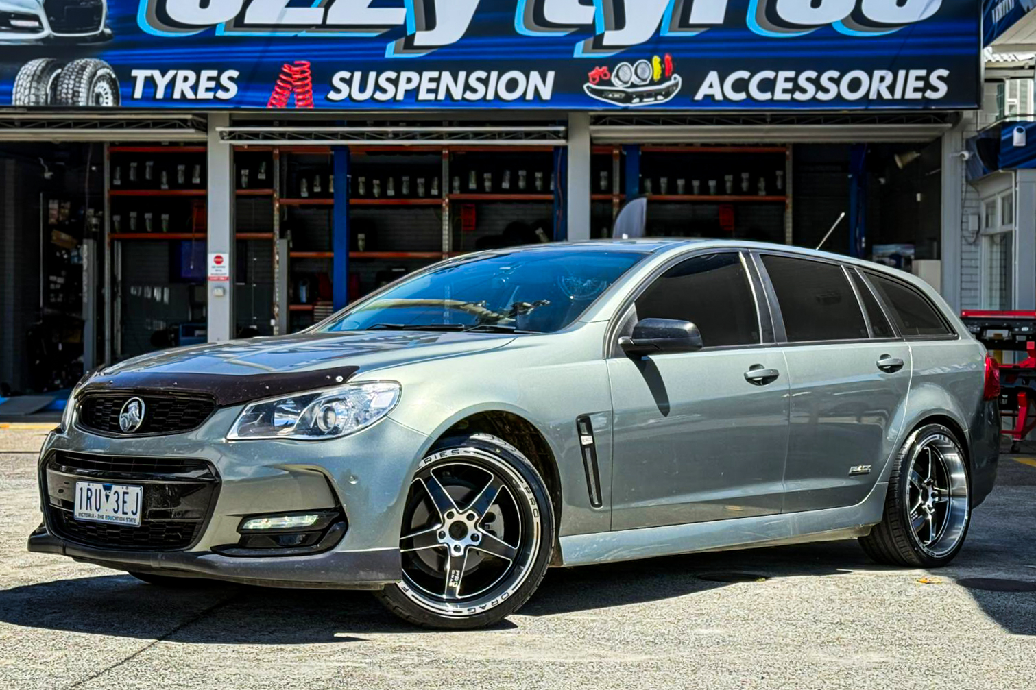 holden commodore pro drag pd1 machined lip wheel #21668
