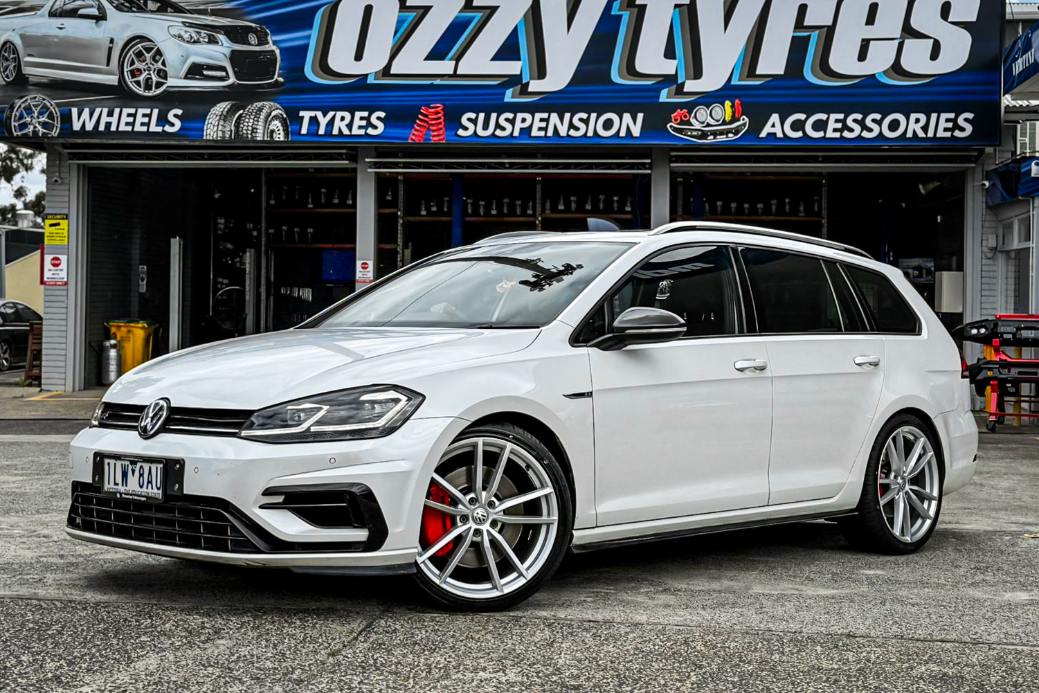 volkswagen golf euro spec replica wolf 991 silver wheel #21701