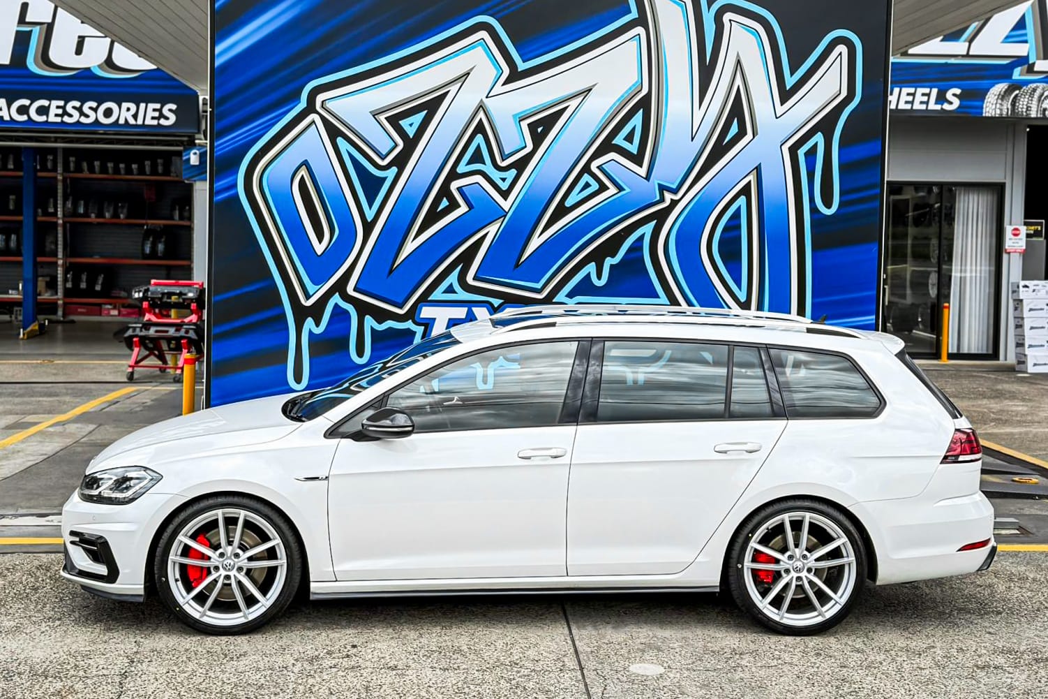 volkswagen golf euro spec replica wolf 991 silver wheel #21701