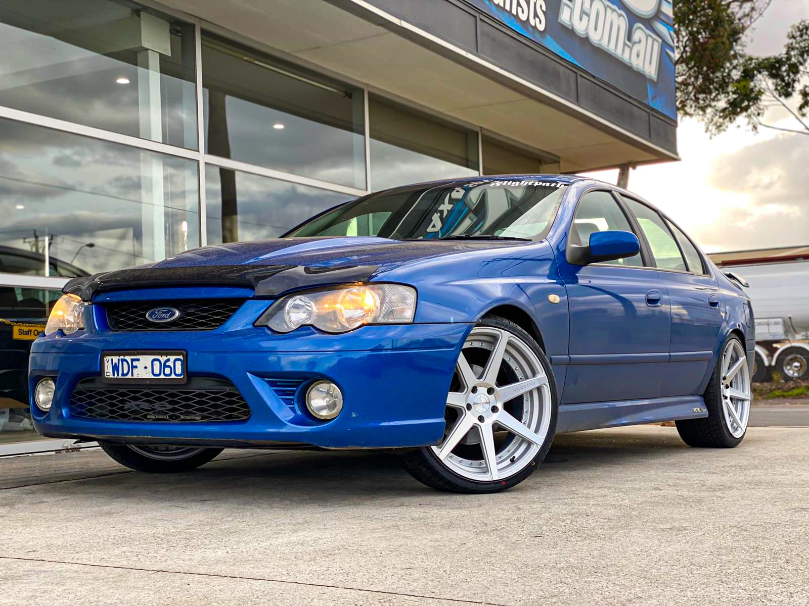 FORD FALCON VERTINI DYNASTY SILVER MACHINED FACE #2234