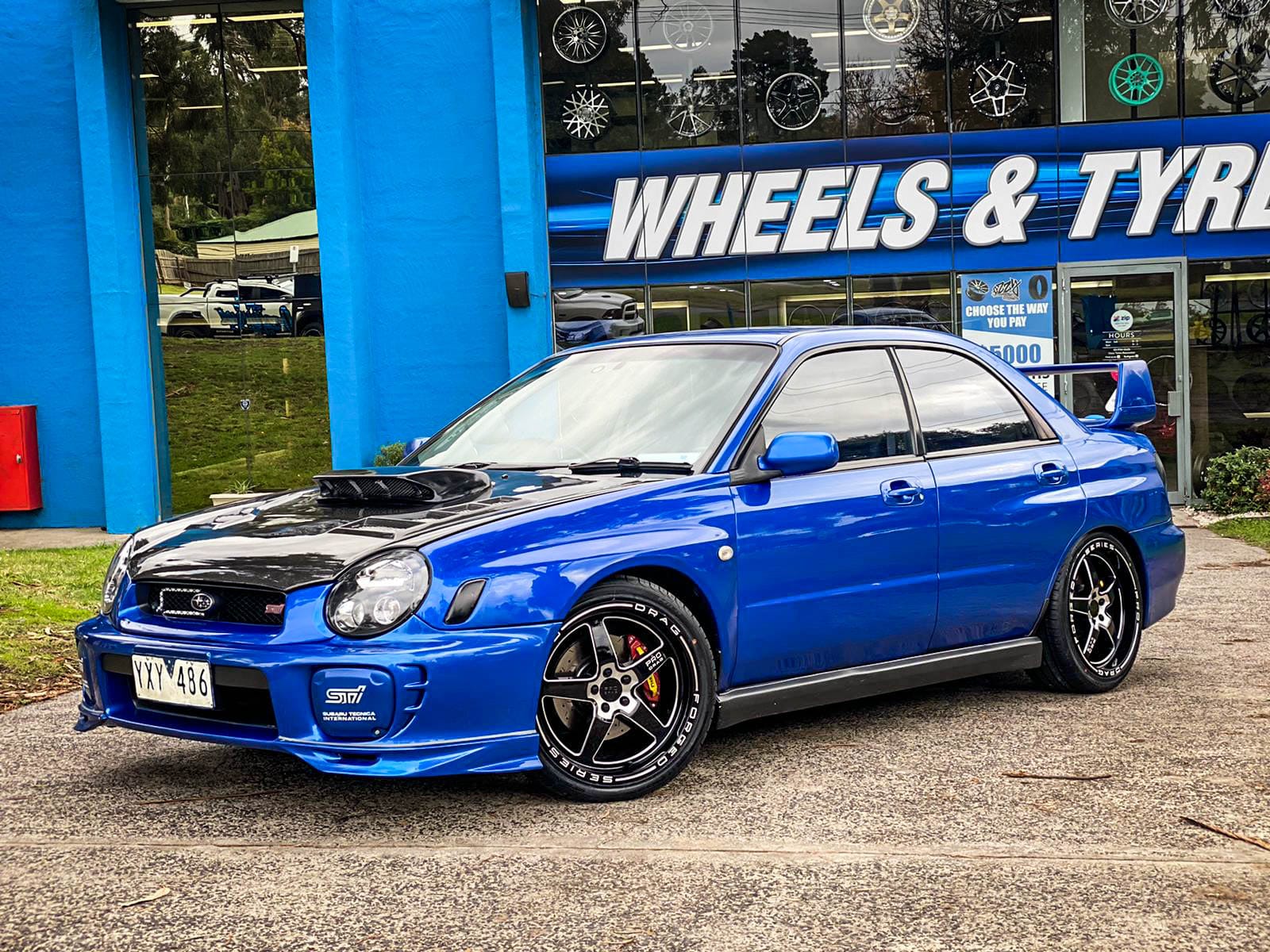 SUBARU WRX STI PRO DRAG PD1 BLACK LIP #2272