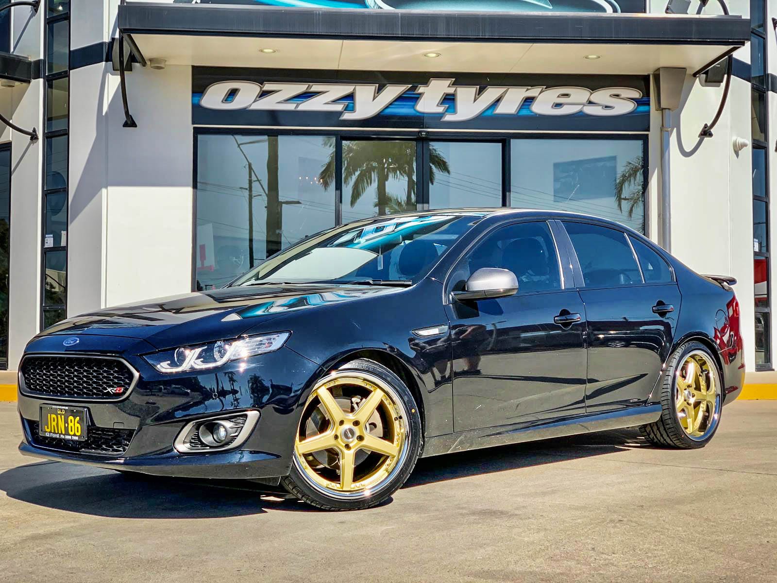 Ford falcon vertini drift gold chrome lip #2306